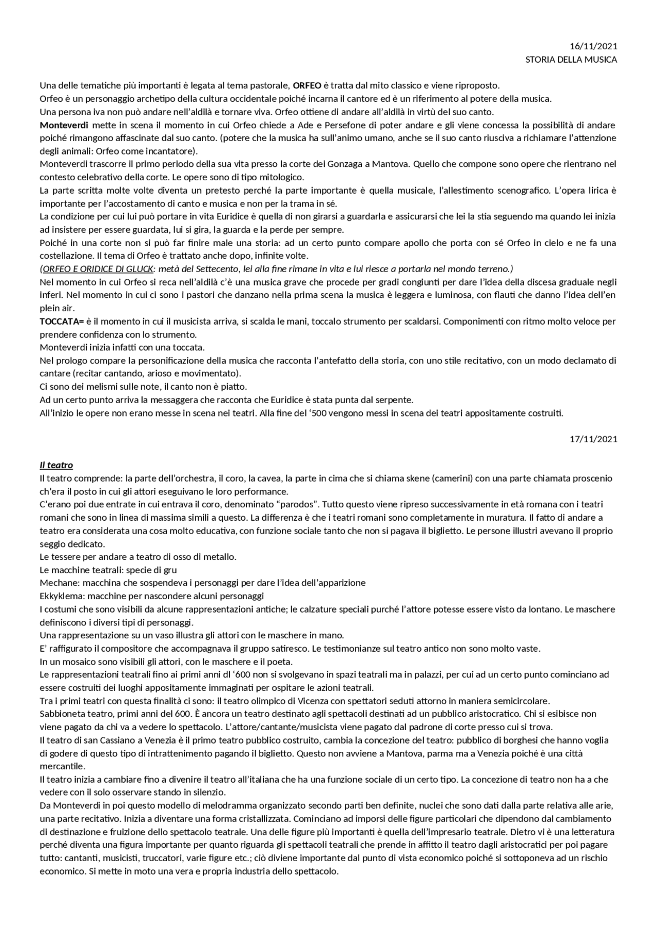 Storia della musica daniela castaldo | Appunti di Storia Della Musica ...