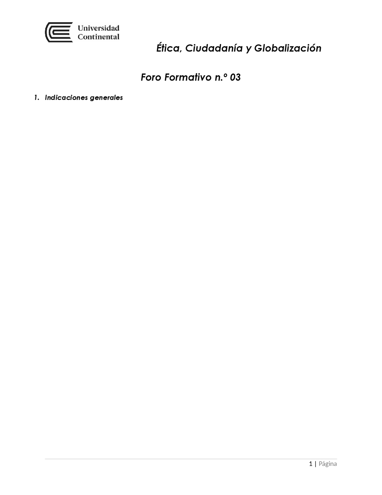 Foro formativo DE TICA CIUDADANA | Monografías, Ensayos de Ética | Docsity