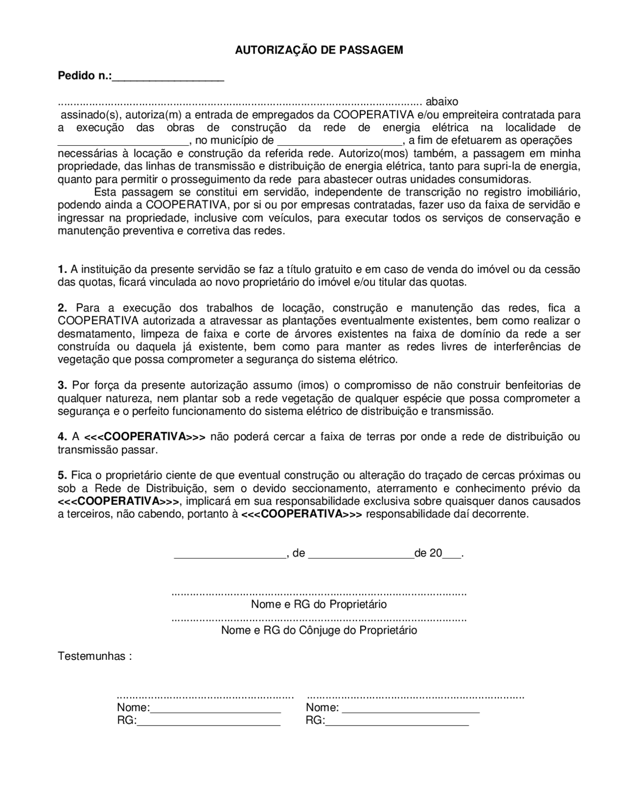 Servidão De Passagem Código Civil - RETOEDU