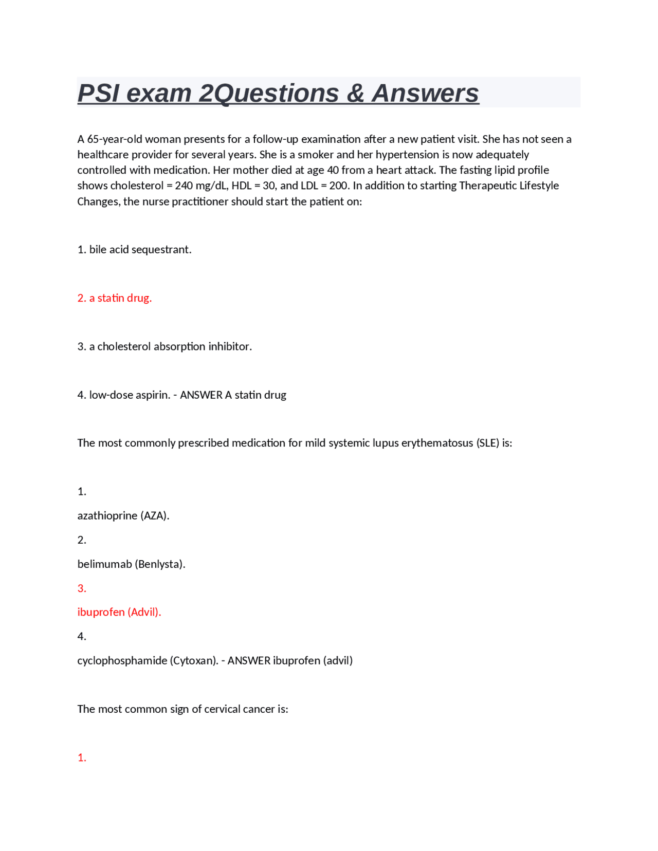 PSI Exam 2 Questions And Answers Docsity psi-exam-2-questions-and-answers-docsity