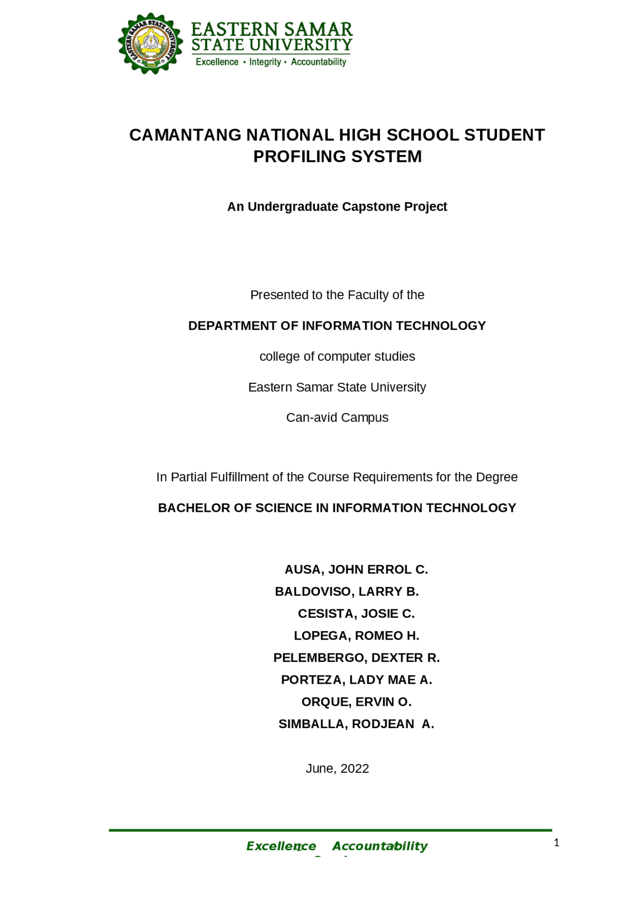 Information Management Docsity