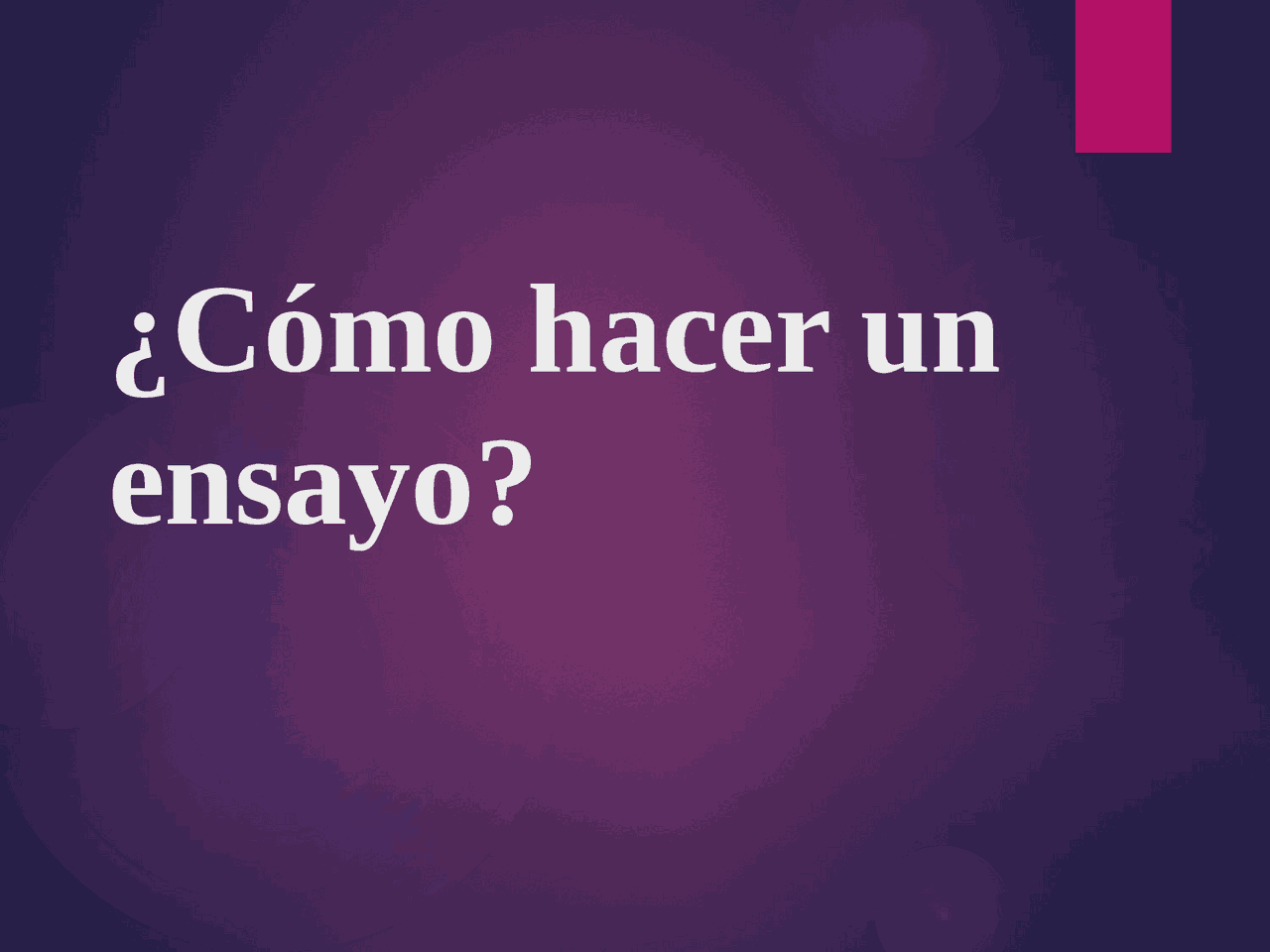 ¿como Hacer Un Ensayo Resúmenes De Psicología Docsity