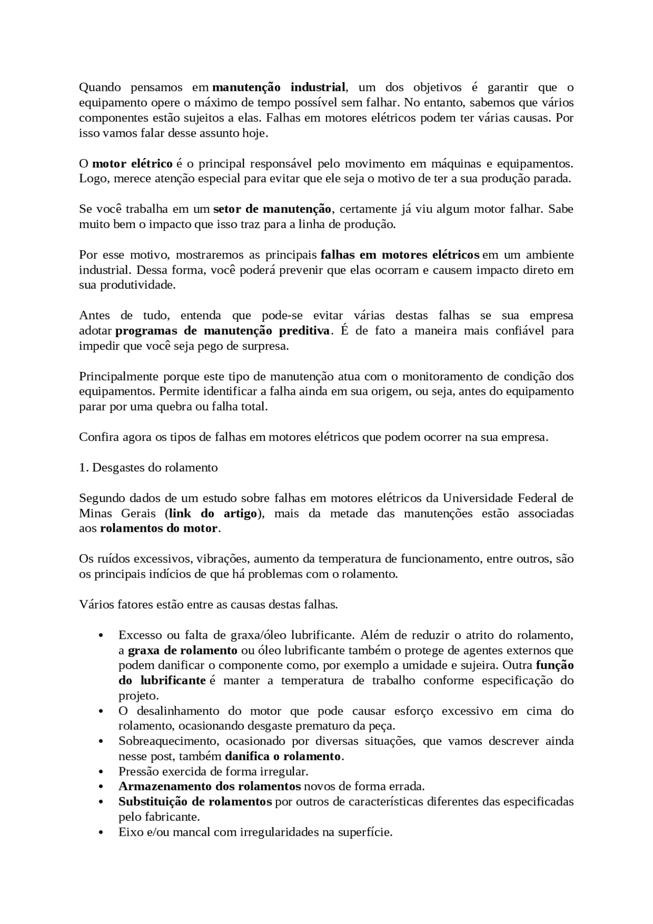 ManutenÇÃo Industrial Docsity