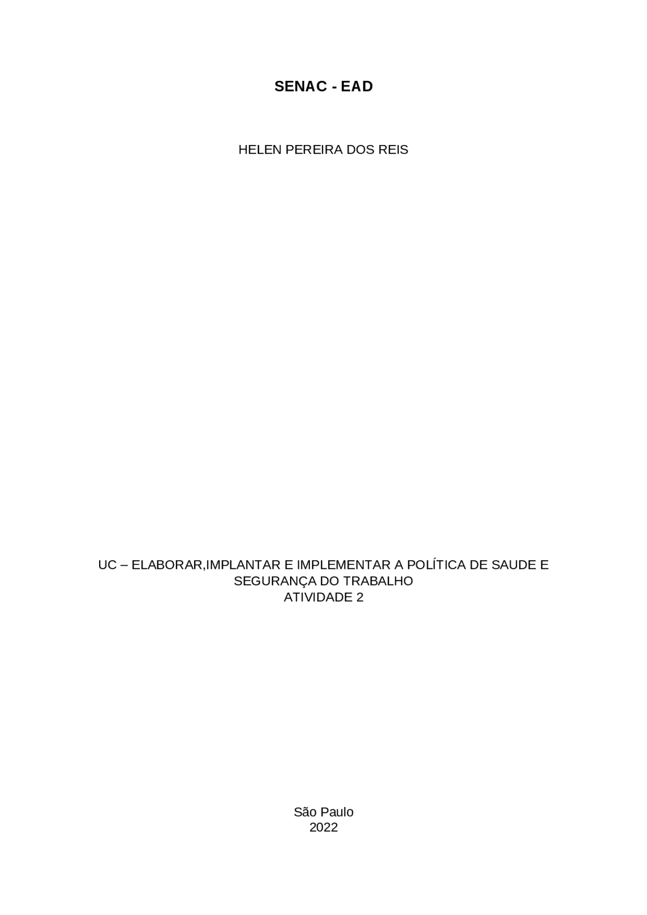 Uc1 Atividade 2 Ead Sec Tst Docsity