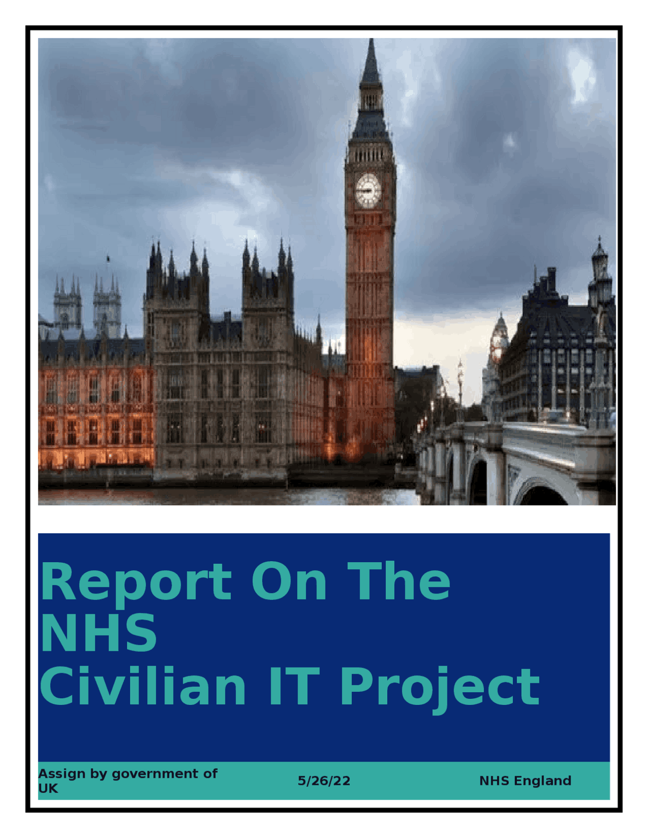 The Failed £12.7 Billion NHS IT Project: A Case Study in Mismanagement | Study Guides, Projects ...