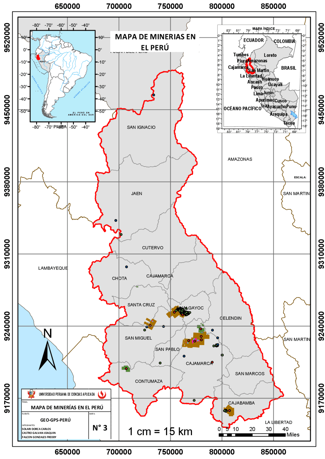 Mapa final de cajamarca | Guías, Proyectos, Investigaciones de ...