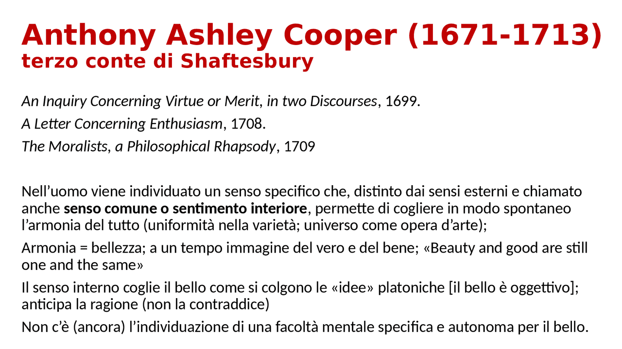 Riassunto della regola del gusto di Hume | Slide di Filosofia | Docsity