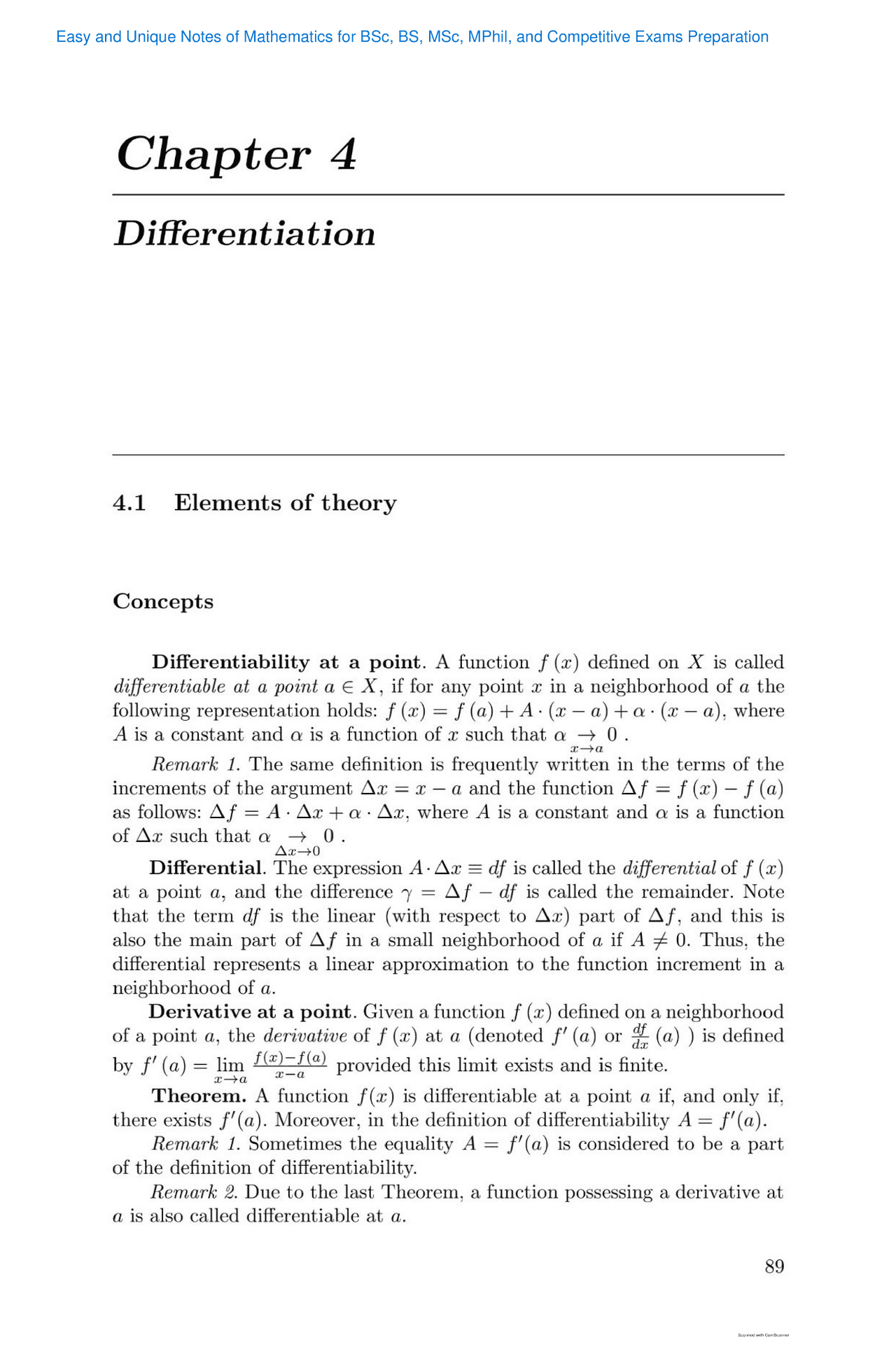 Mathematics Notes for BSc, BS, MSc, MPhil, and Competitive Exams ...