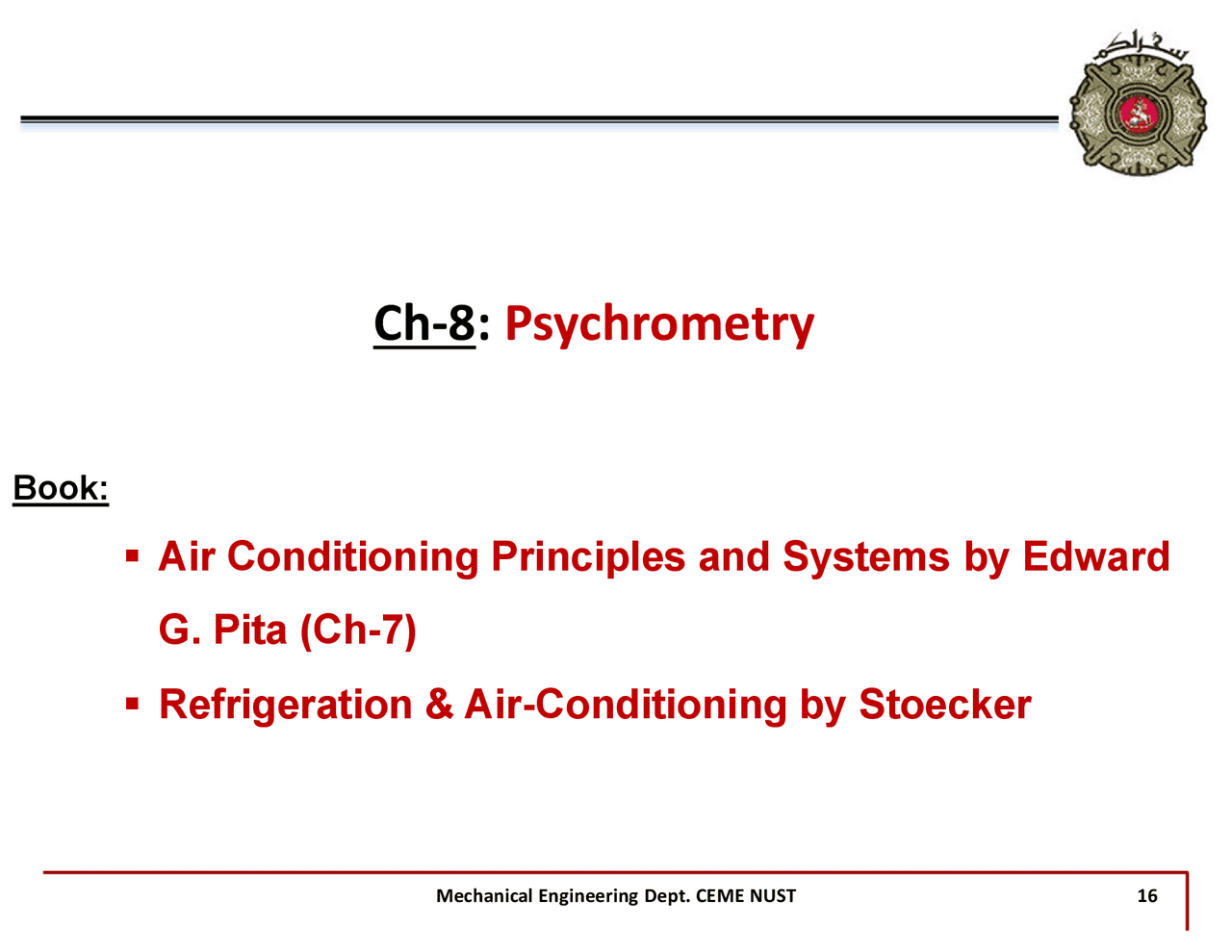 Lectureweek 12pdf Refrigeration And Air Conditioning Docsity