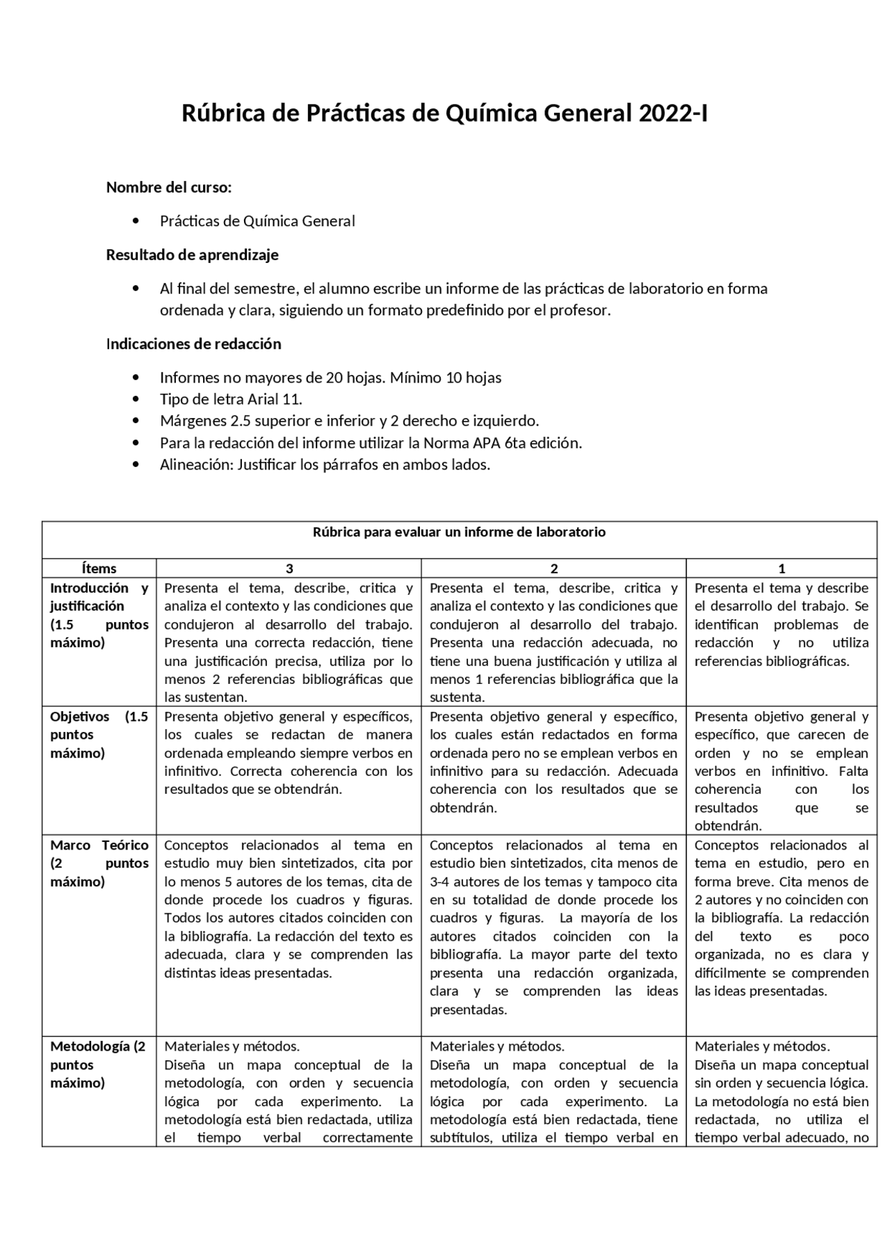 Guia de laboratorio para hacer tu informe. | Guide, Progetti e Ricerche di Fisica | Docsity