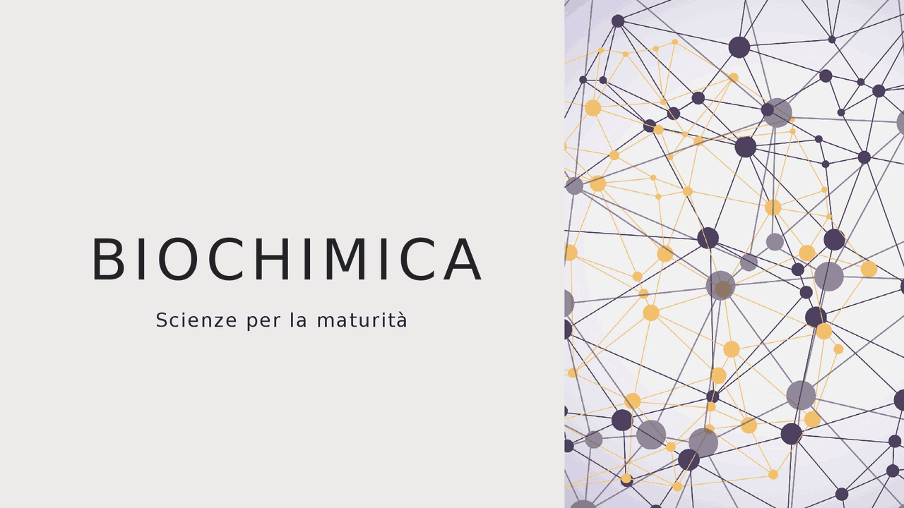Schemi Di Biochimica Schemi E Mappe Concettuali Di Chimica Docsity