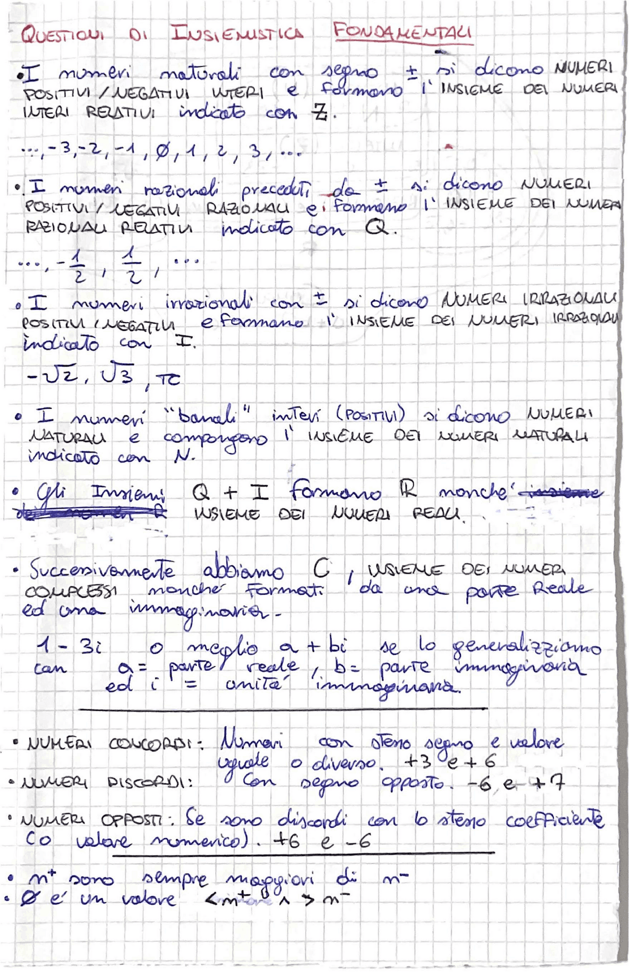 Matematica Computazionale - Parte 1 | Appunti di Matematica Computazionale - Docsity