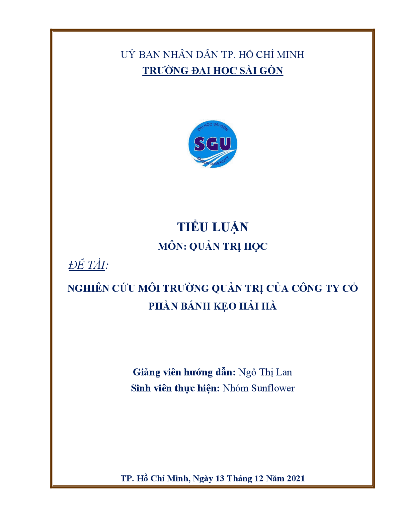 Business Strategy of HAIHACO: Production, Marketing, and Export of ...