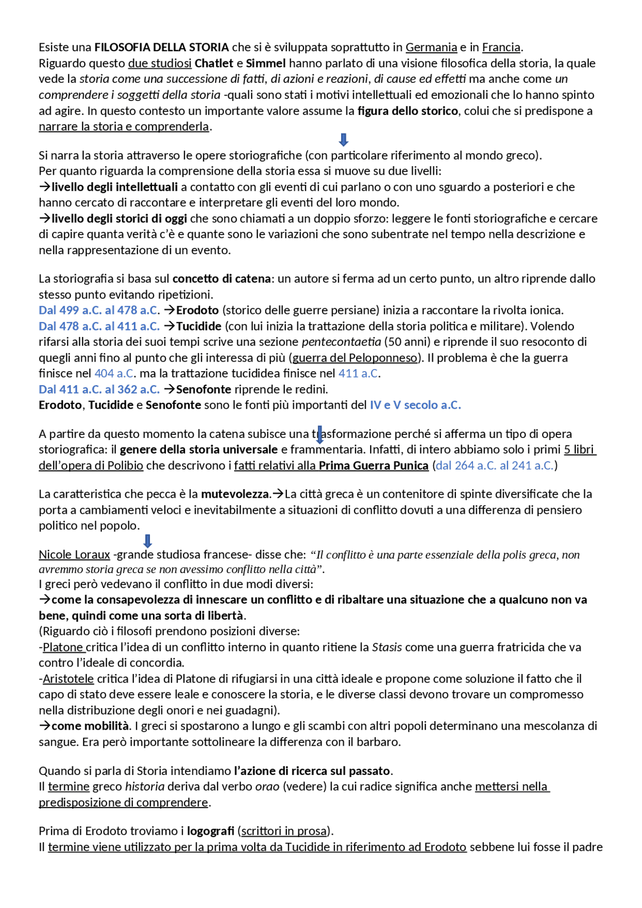 Riassunto Esame Storia Greca Lecture Notes Of History Docsity