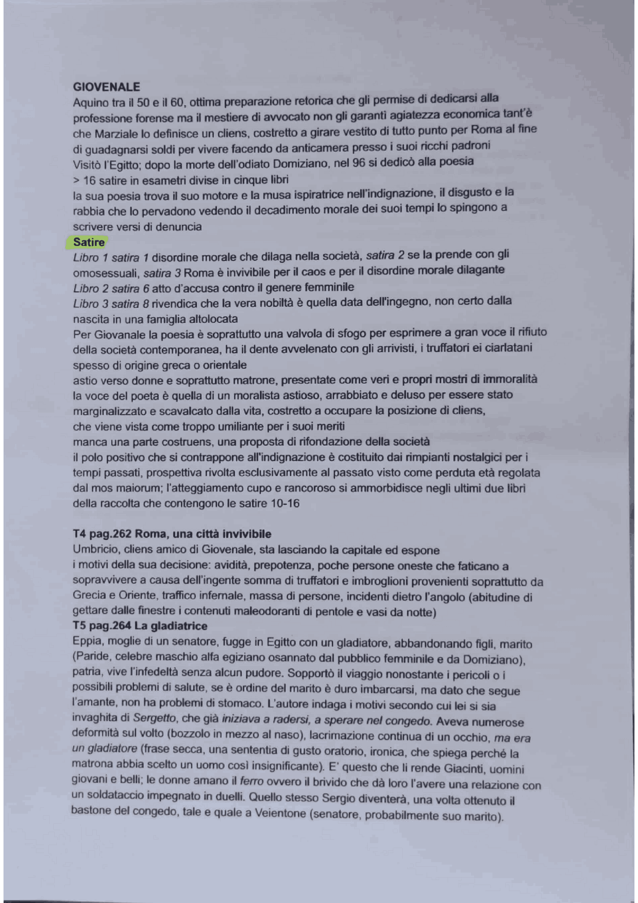 Giovenale: vita e opere, Marziale: vita e opere, Apuleio: vita e opere - Docsity