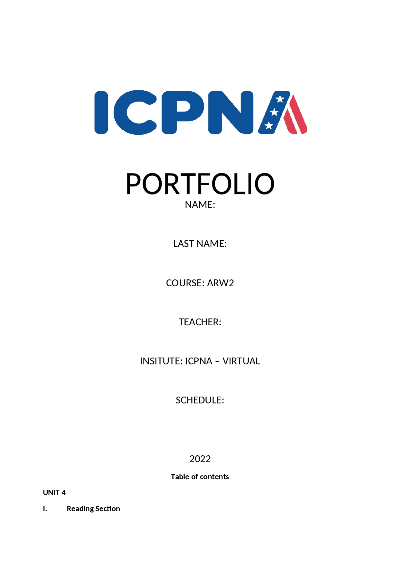 Portfolio Arw2 Avanzado 11 Exámenes De Inglés Técnico Docsity