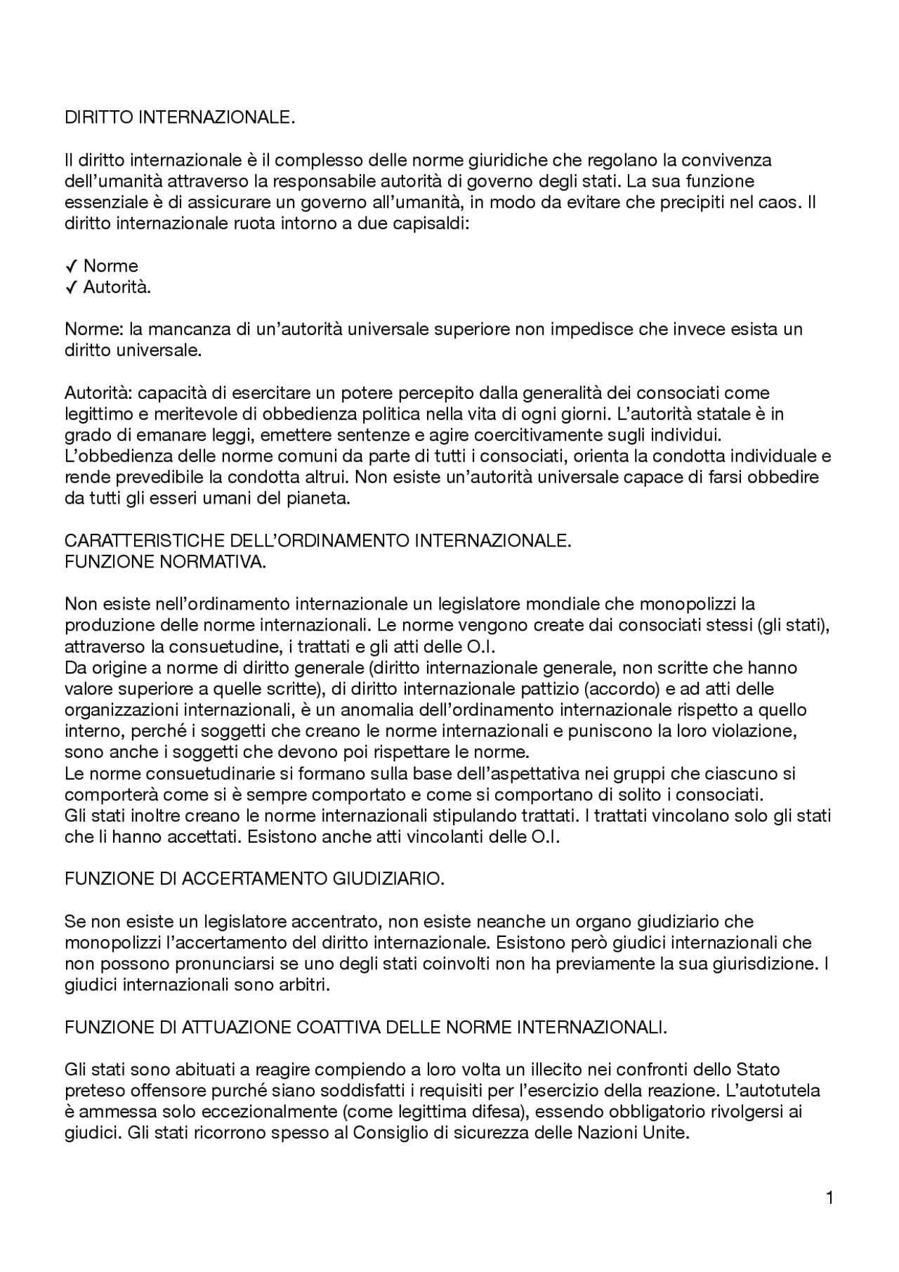 Sbobine complete per passare l'esame di diritto internazionale | Sbobinature di Diritto ...