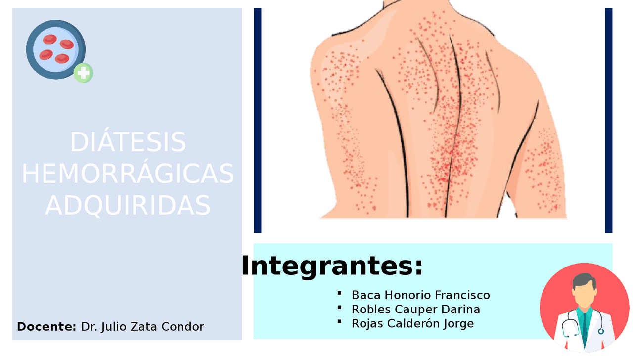Diátesis Hemorrágicas Autoinmunes Esquemas Y Mapas Conceptuales De