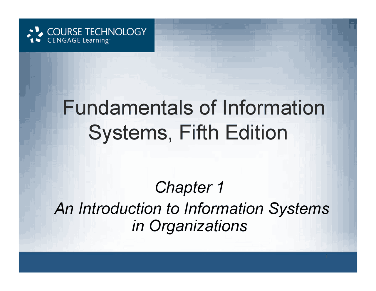 Fundamentals of Information Systems, Fifth Edition | Study notes ...