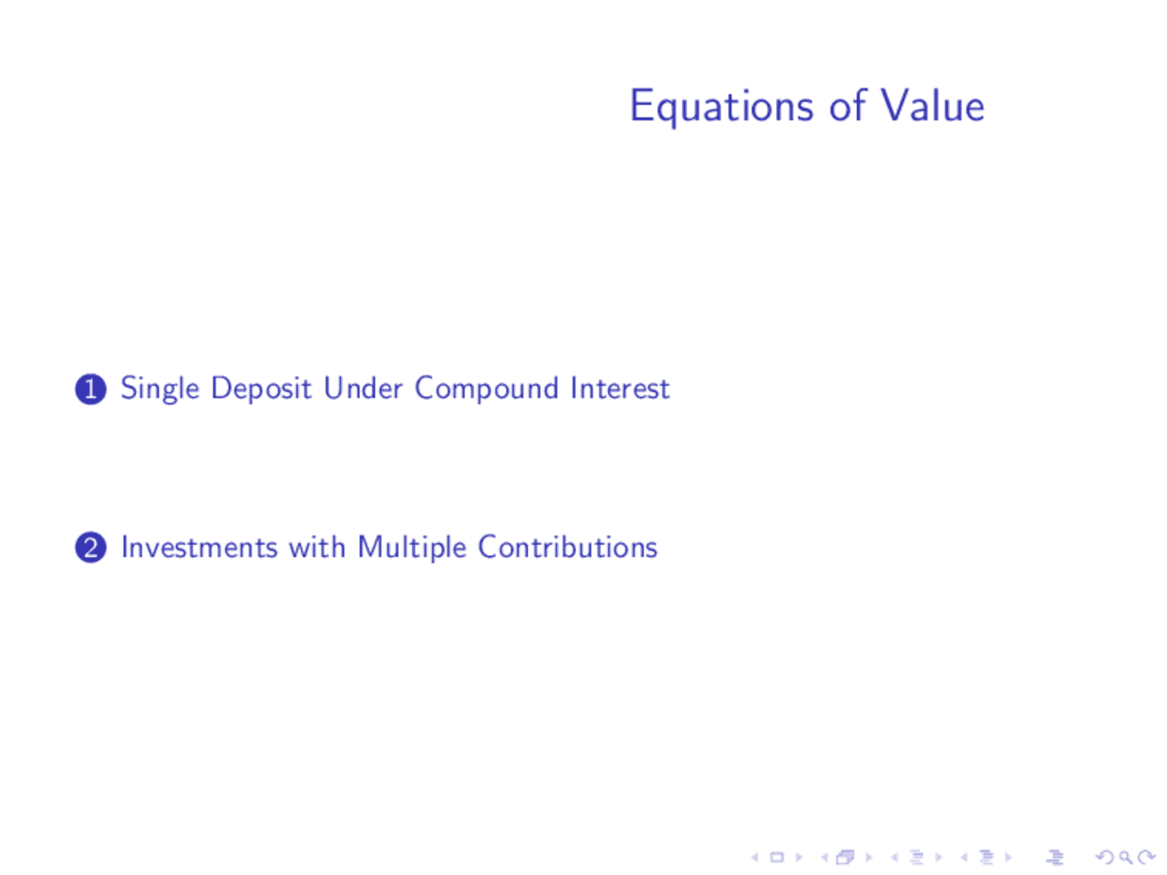 Time Value of Money: T Time Equation and Method of Equated Time | Exams ...