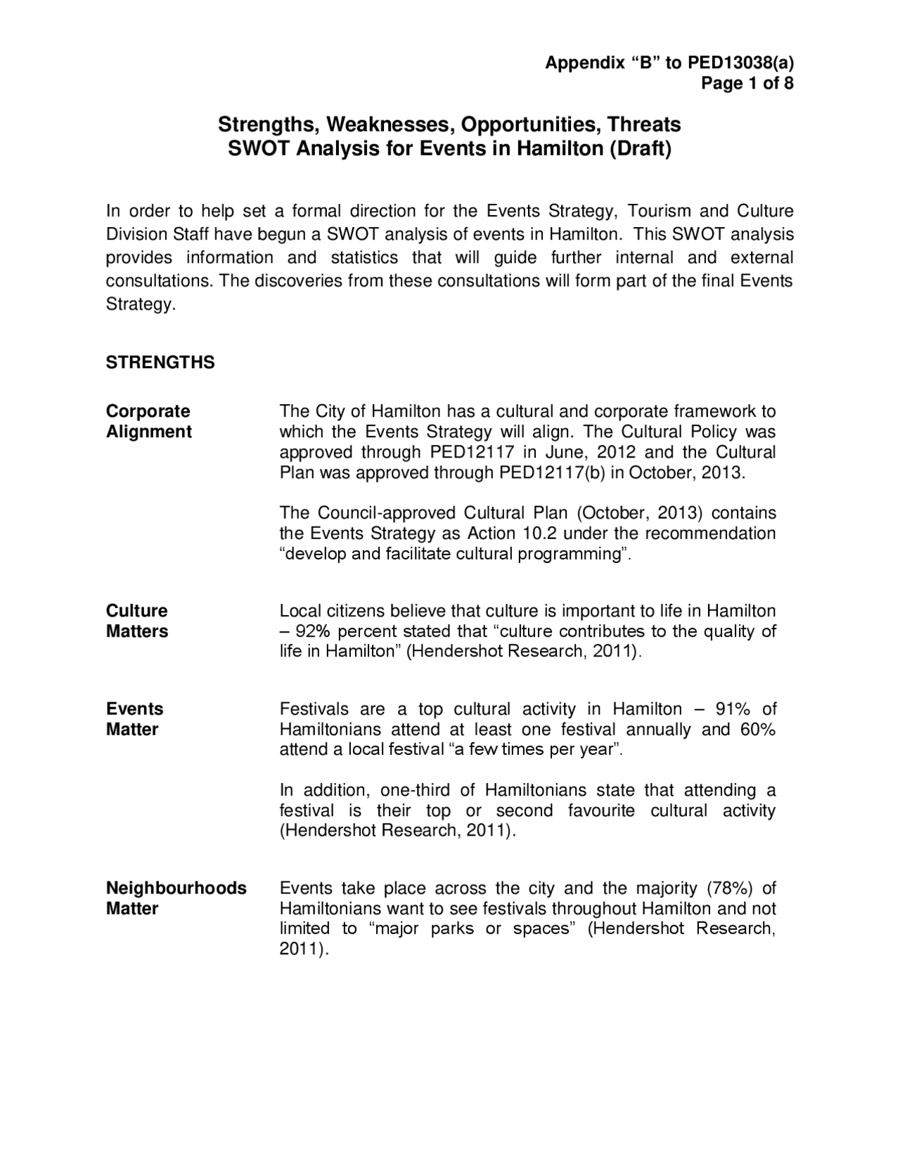 Strengths, Weaknesses, Opportunities, Threats SWOT ... | Assignments ...