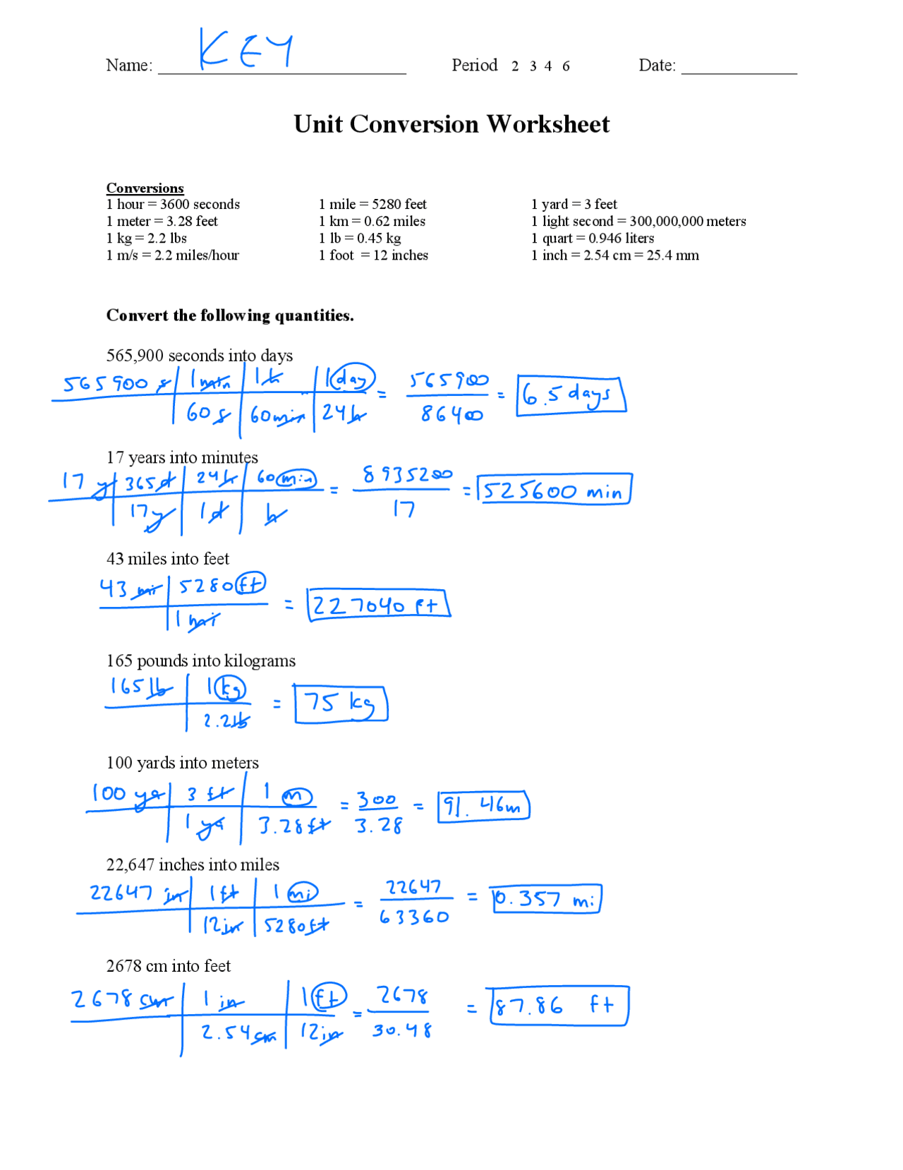 Unit Conversion Worksheet Study Notes Physics Docsity unit-conversion-worksheet-study-notes-physics-docsity