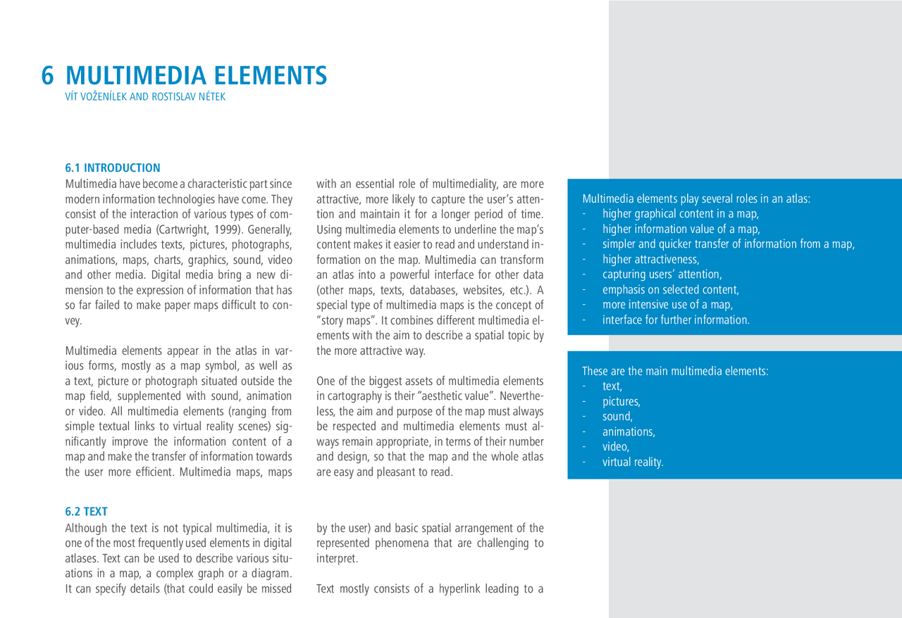 Multimedia Elements 6 Schemes And Mind Maps Virtual Reality Docsity