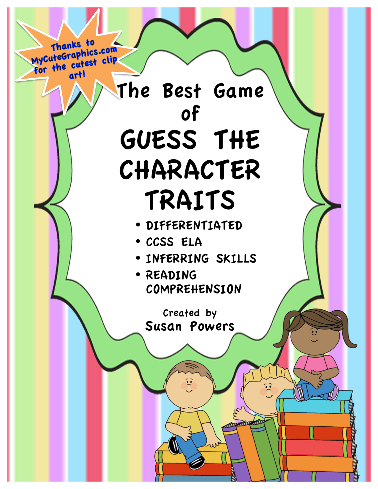 Character Traits Game: Fun Learning for Reading Comprehension and ...