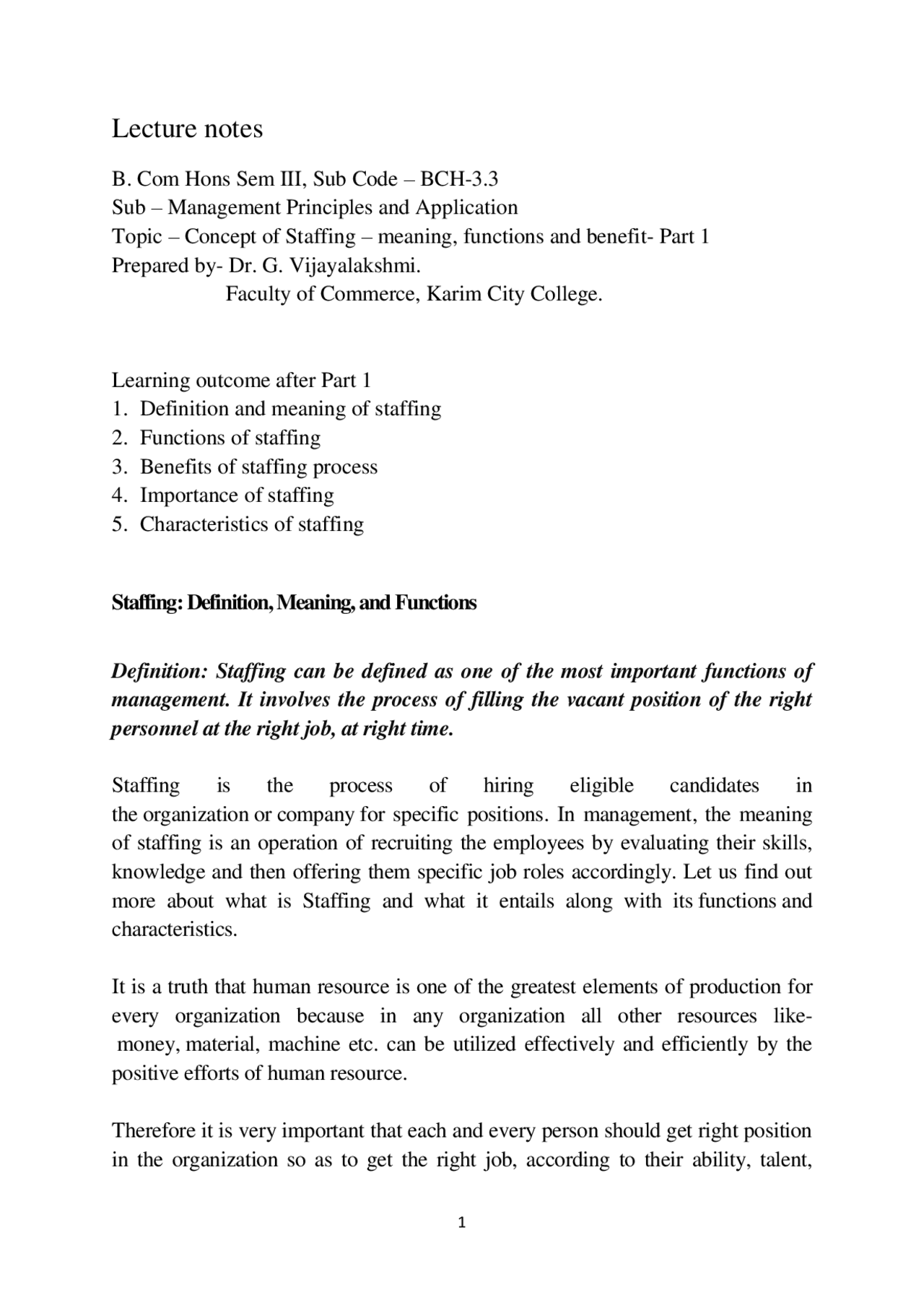 Lecture Notes Slides Business And Labour Law Docsity