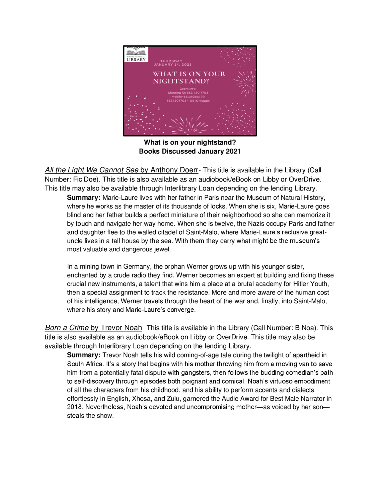 Born a Crime by Trevor Noah | Schemes and Mind Maps Yoga - Docsity