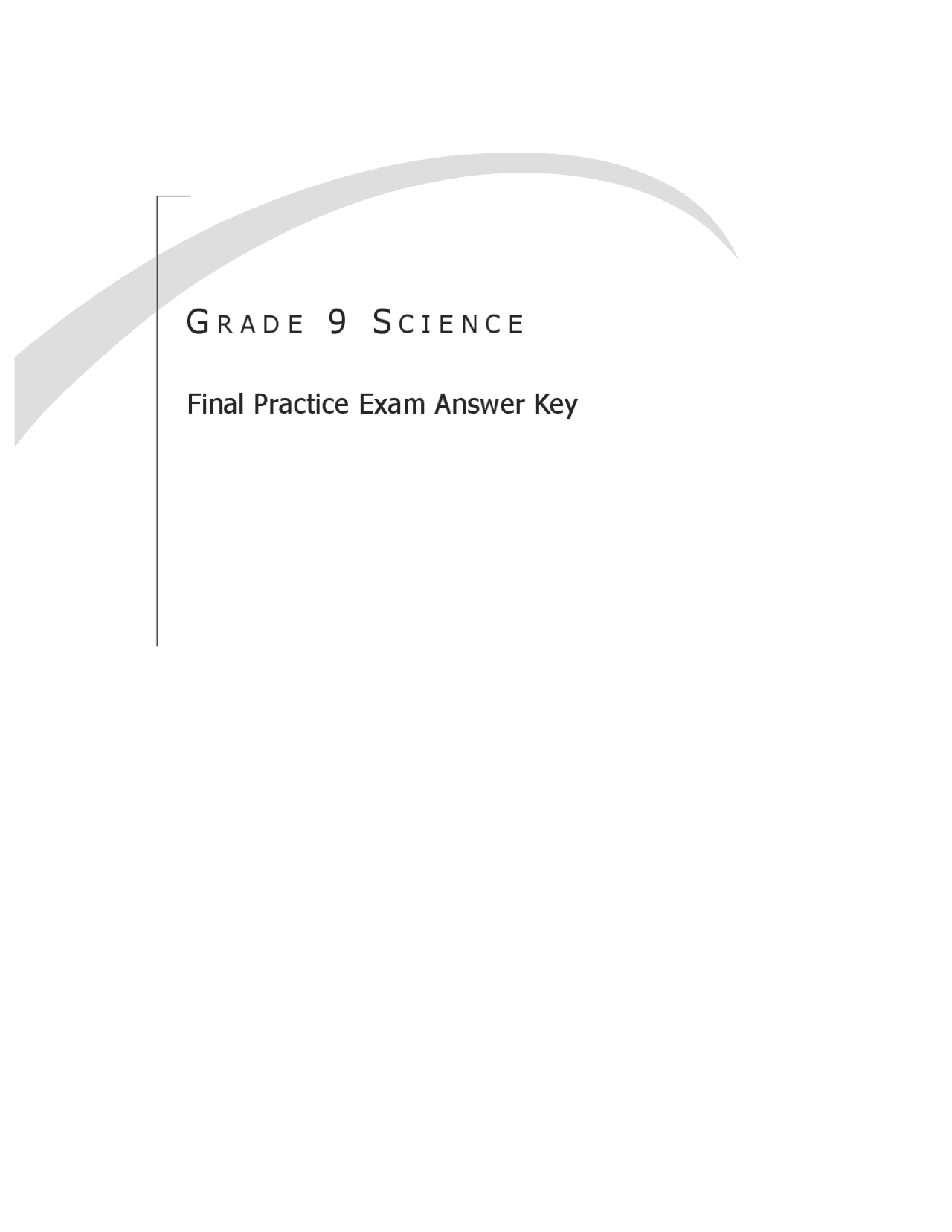 Final Practice exam answer Key | Study notes Arabic - Docsity