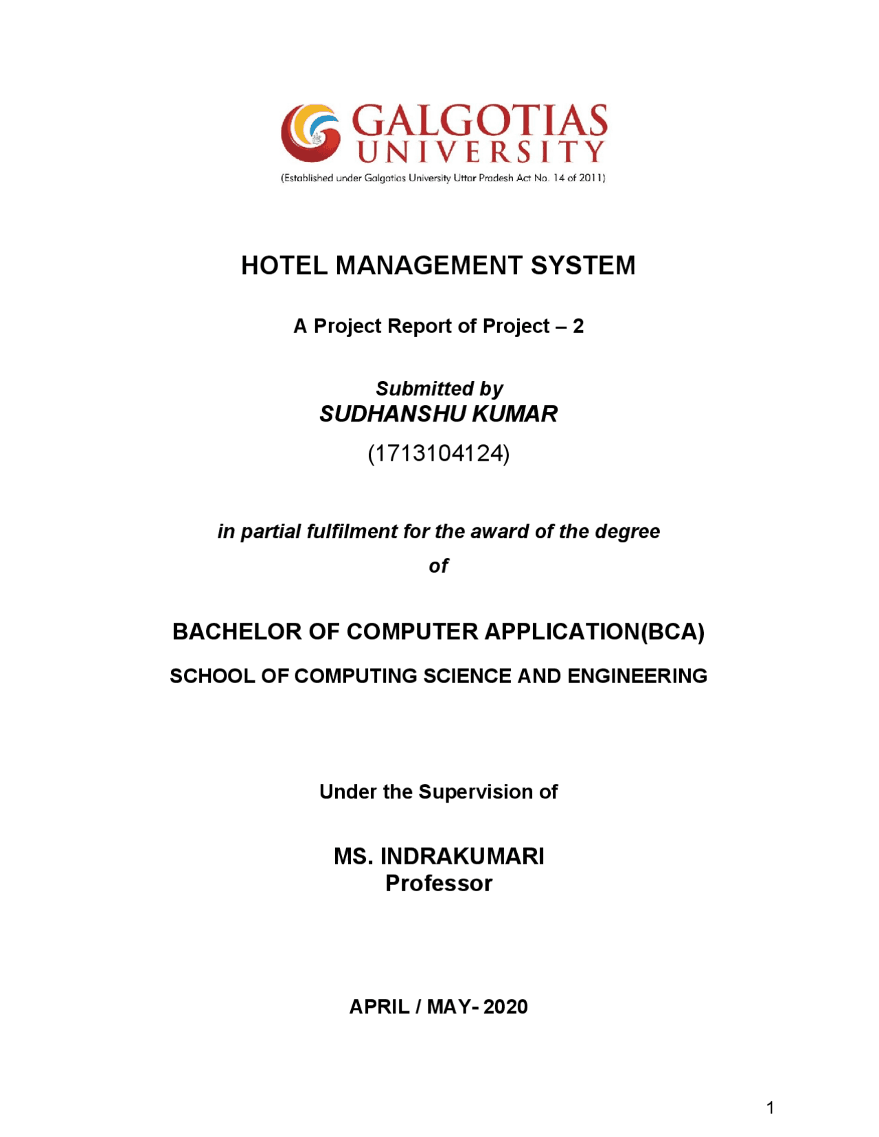 HOTEL MANAGEMENT SYSTEM | Schemes and Mind Maps Engineering Science and ...