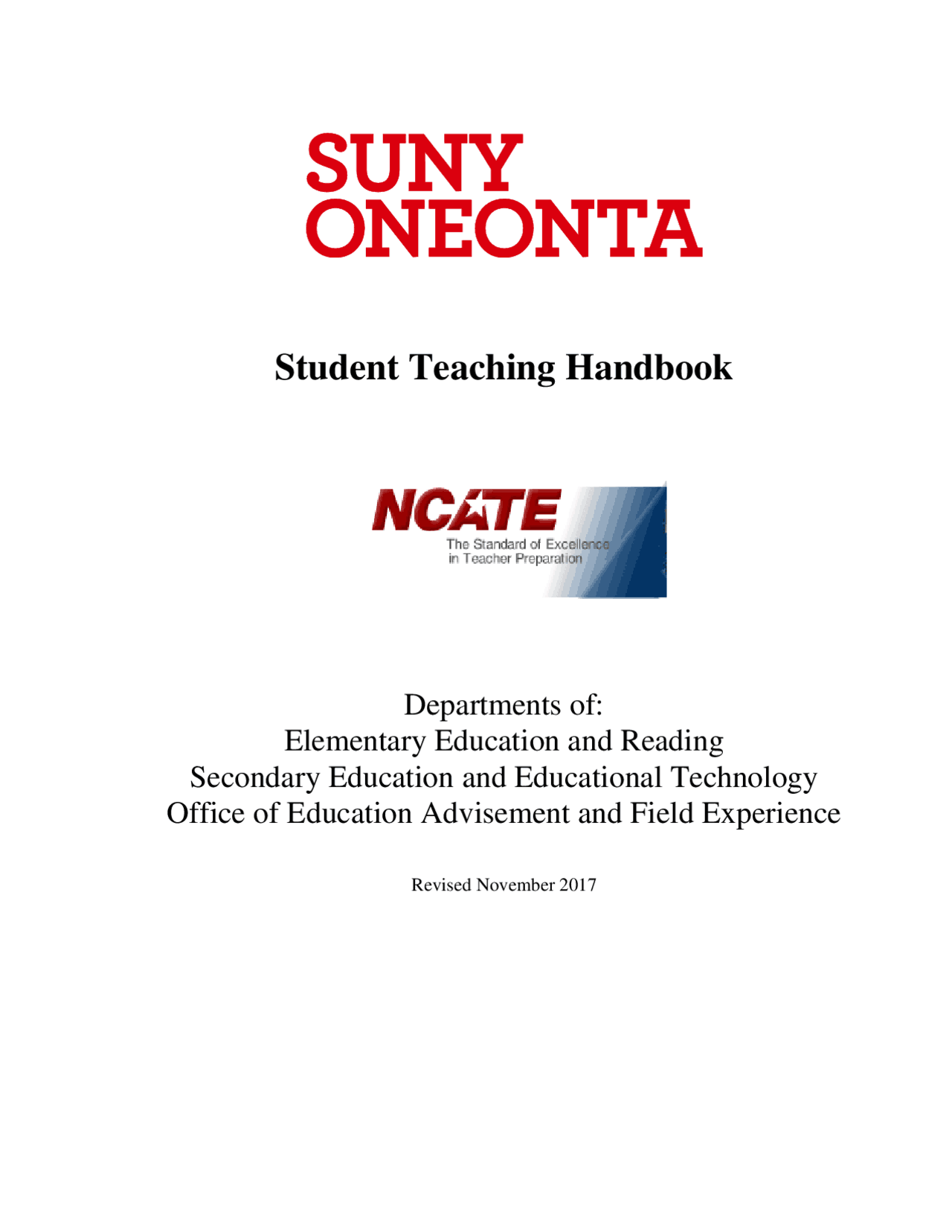 STUDENT TEACHING HANDBOOK | Study notes Food Science and Technology ...