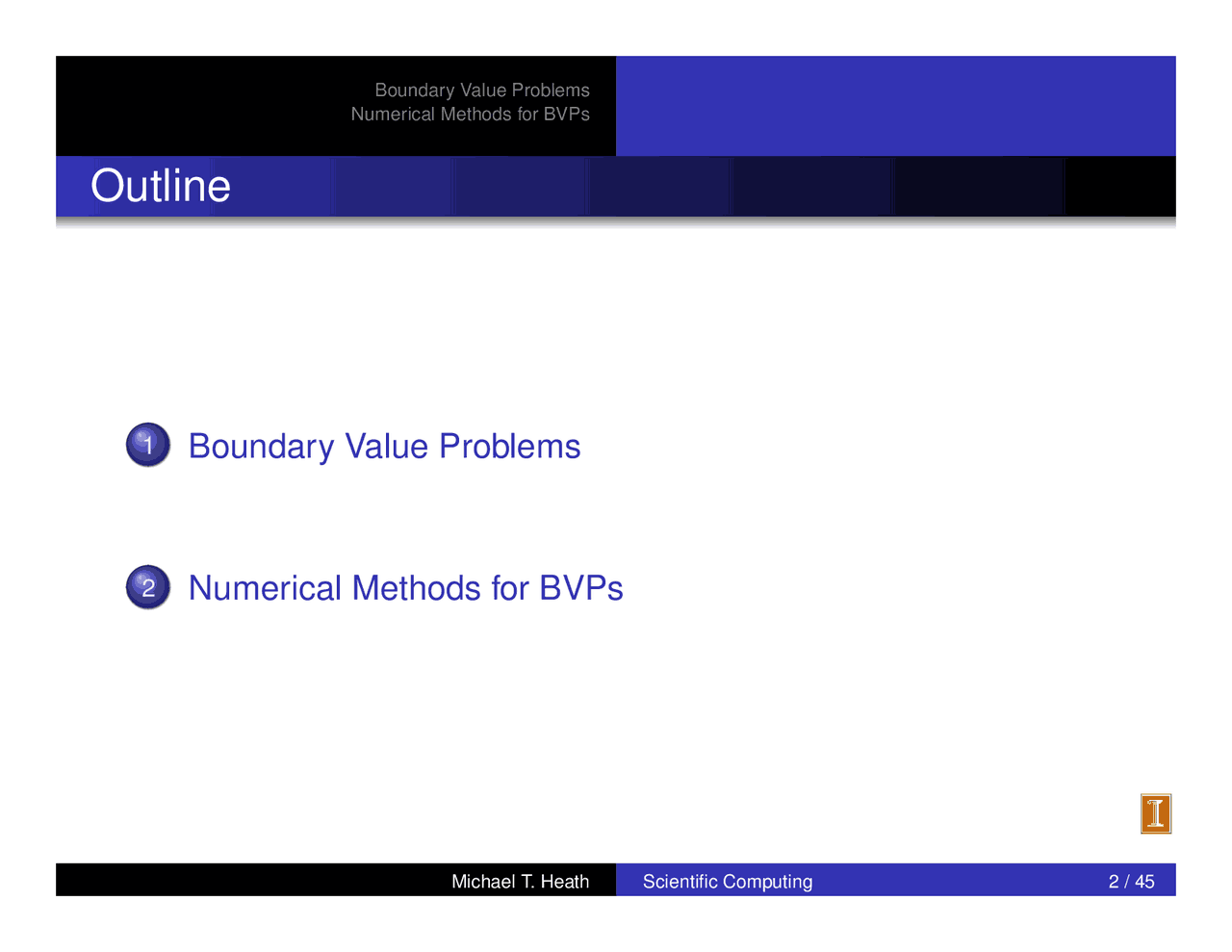 Boundary Value Problems Lecture Notes Numerical Methods In Engineering Docsity
