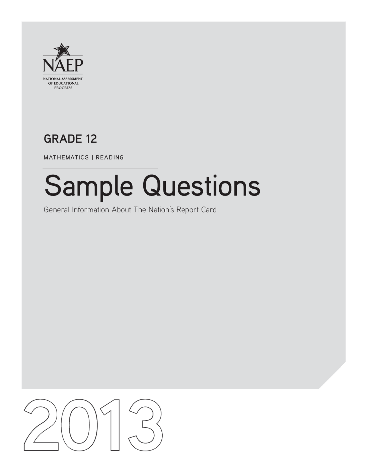 Grade 12 Mathematics and Readings Sample Questions | Exercises Business ...