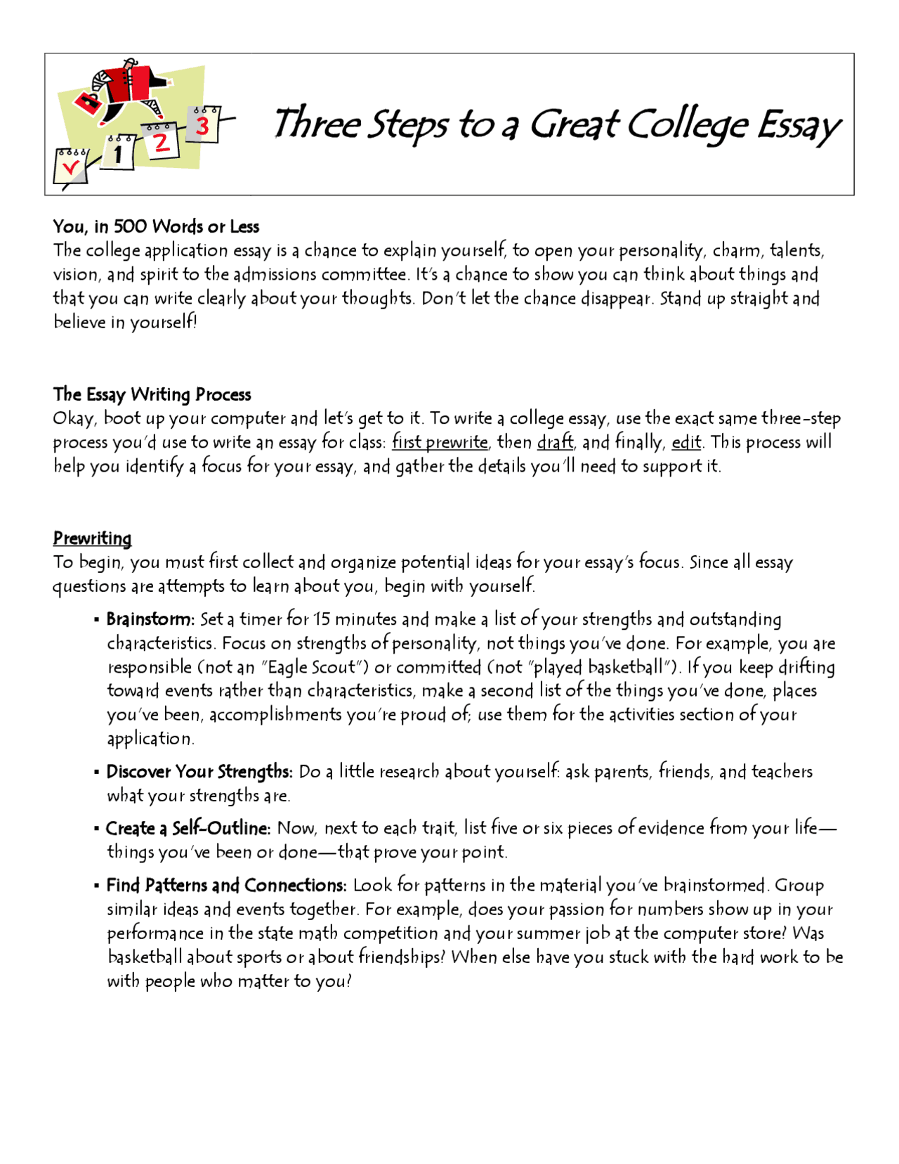  College Essay Introduction Examples 13 Best College Application 