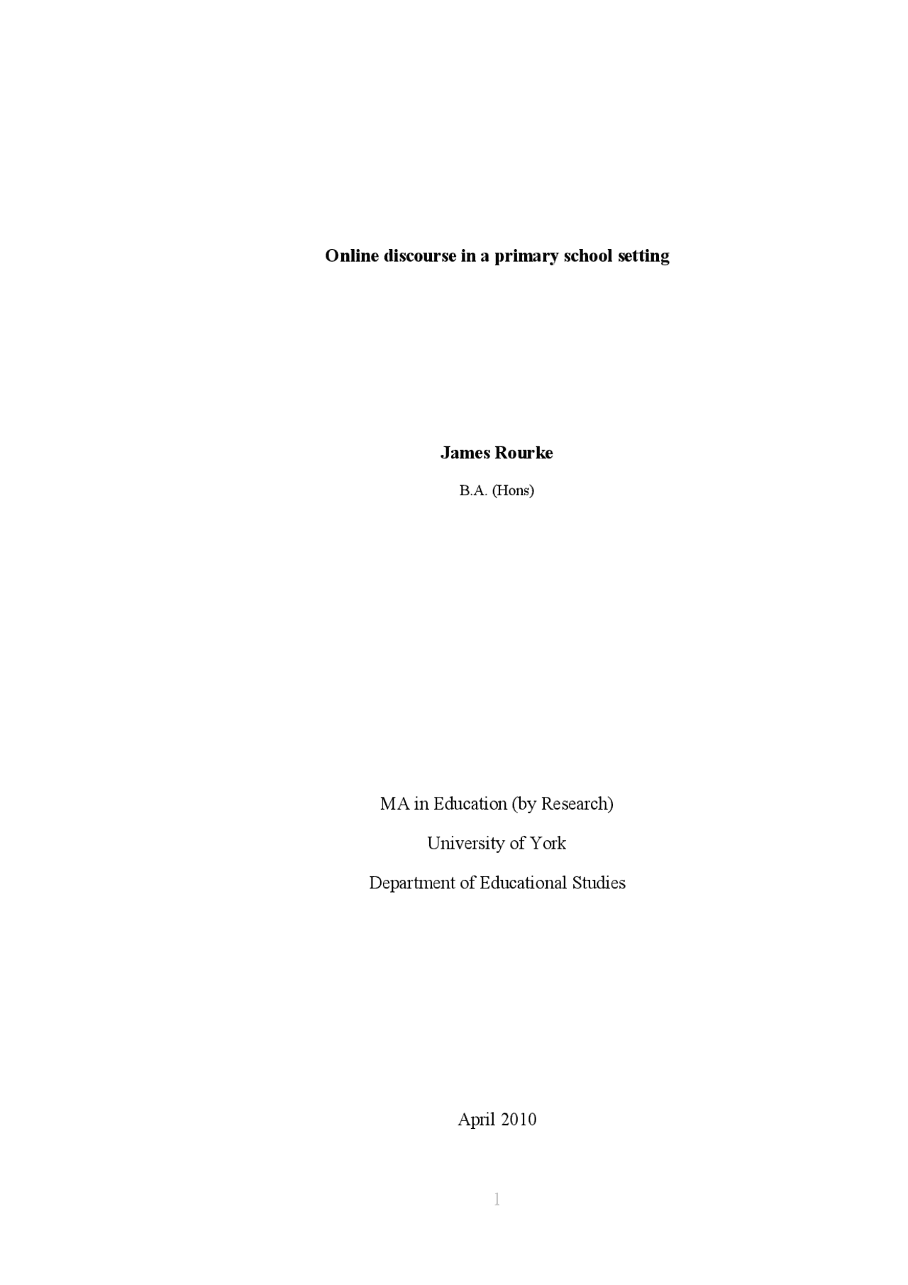 CHAPTER 1: INTRODUCTION AND RATIONALE | Exams History | Docsity