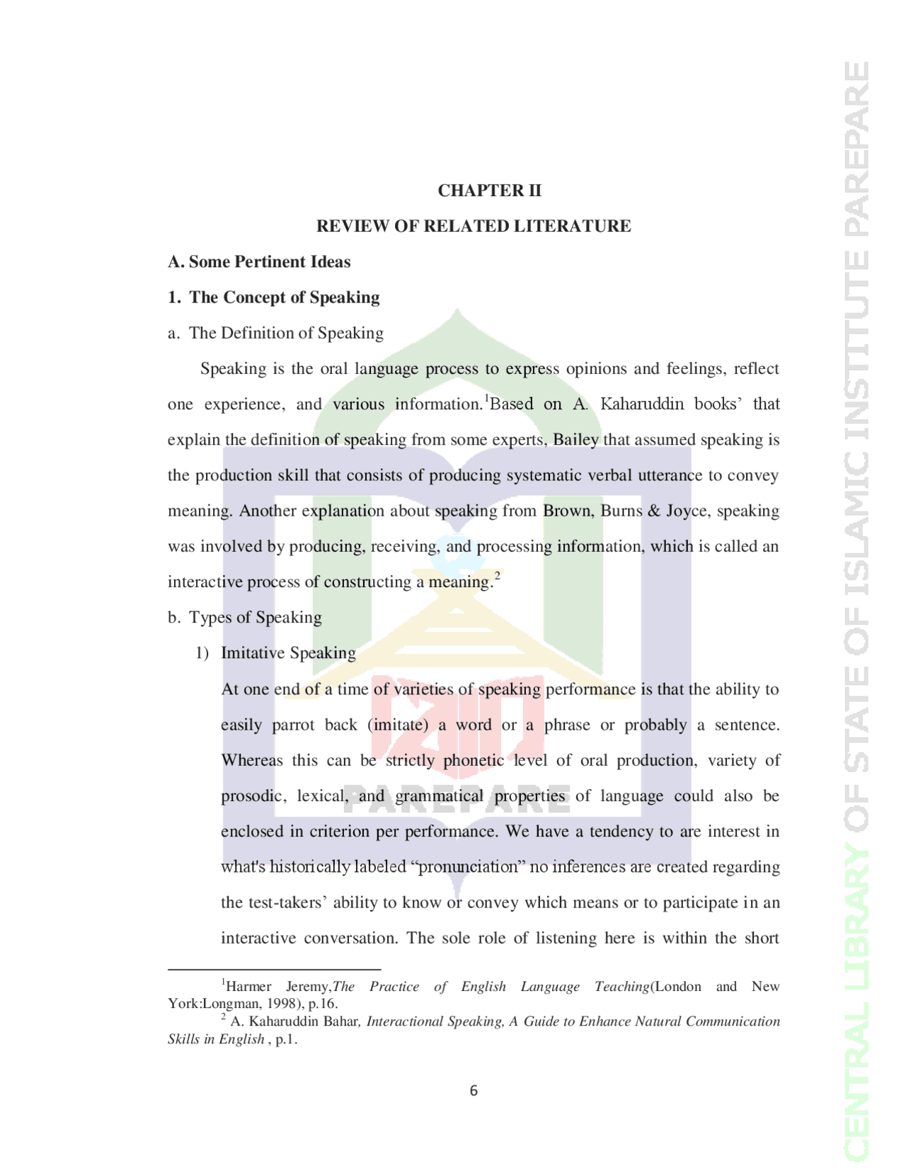 CHAPTER II REVIEW OF RELATED LITERATURE A. Some ... | Slides Literature ...