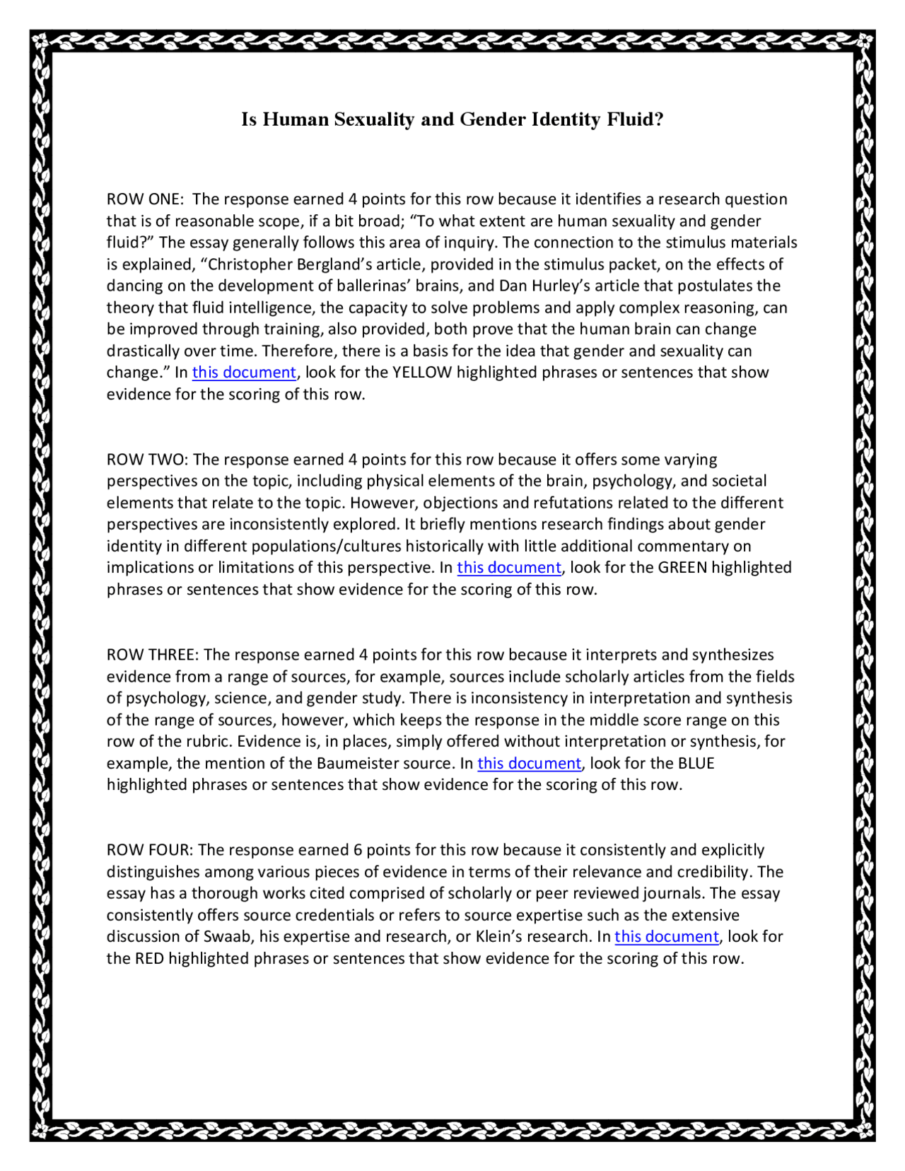 Exploring Fluidity of Sexuality & Gender Identity: A Multidisciplinary ...