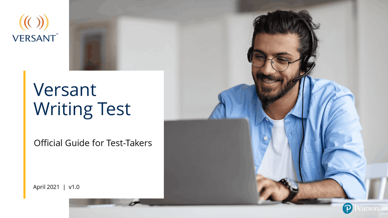 Versant Writing Test - Official Test Guide | Slide Letteratura Inglese ...