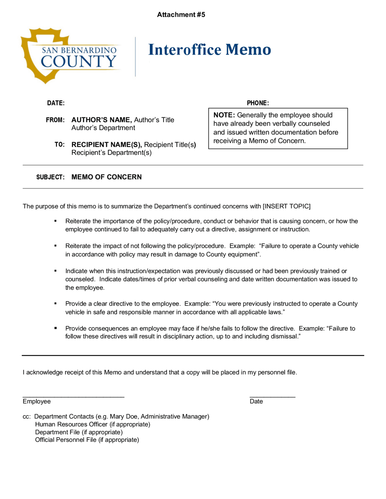 Interoffice Memo Assignments Technical English Docsity