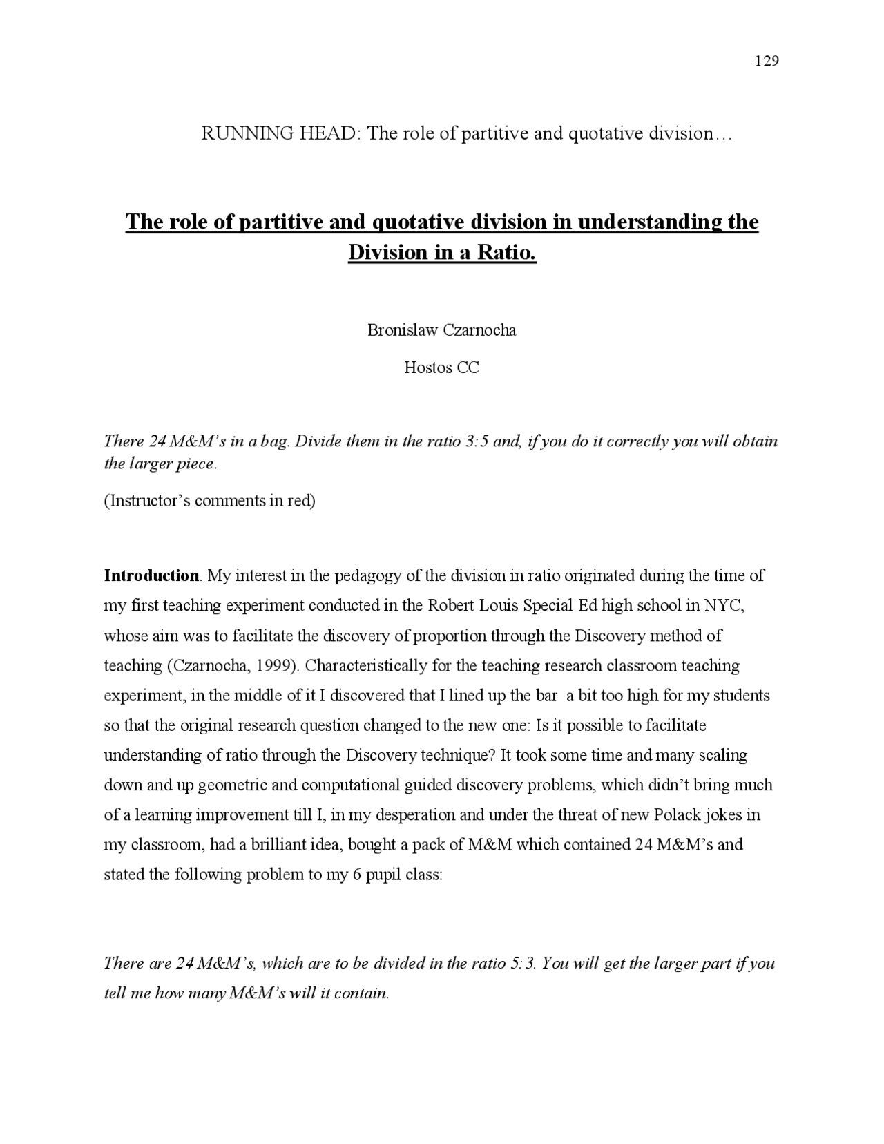 The role of partitive and quotative division… | Assignments Pedagogy ...
