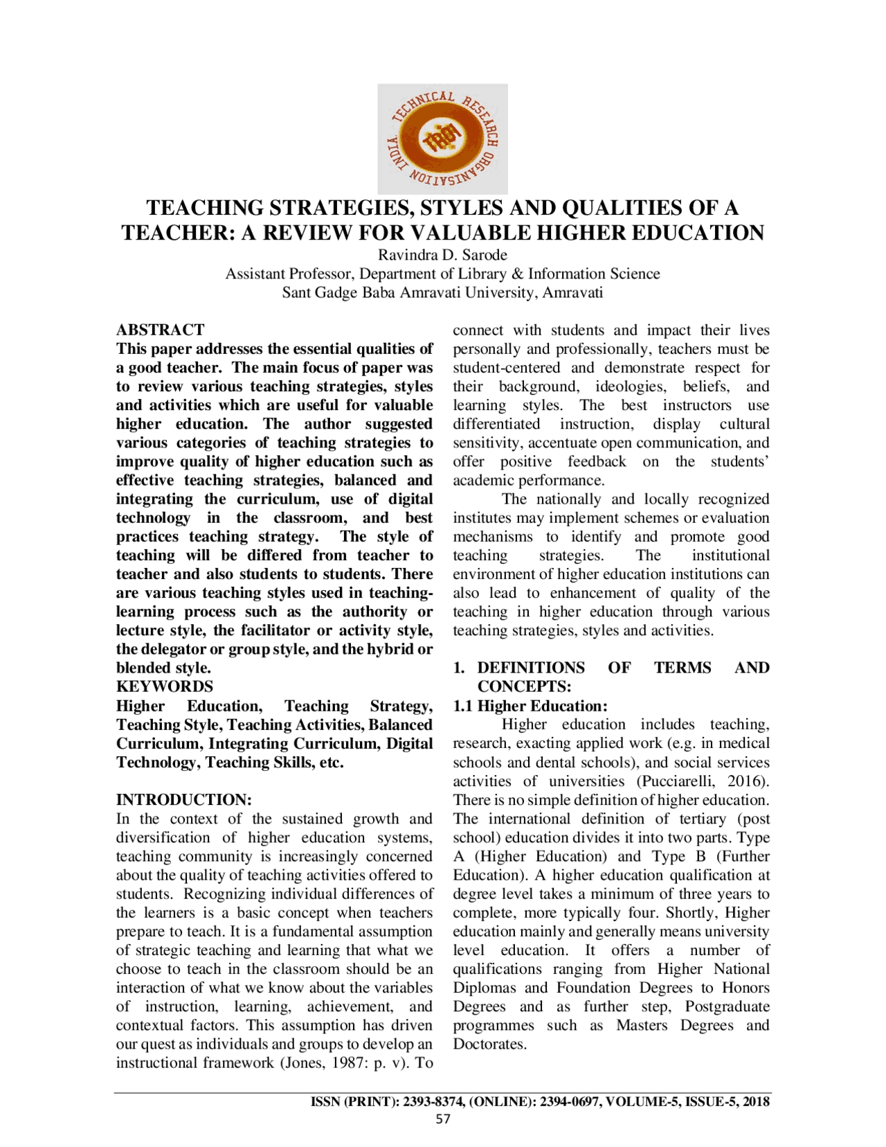 Teaching Strategies Styles And Qualities Of A Summaries Teaching