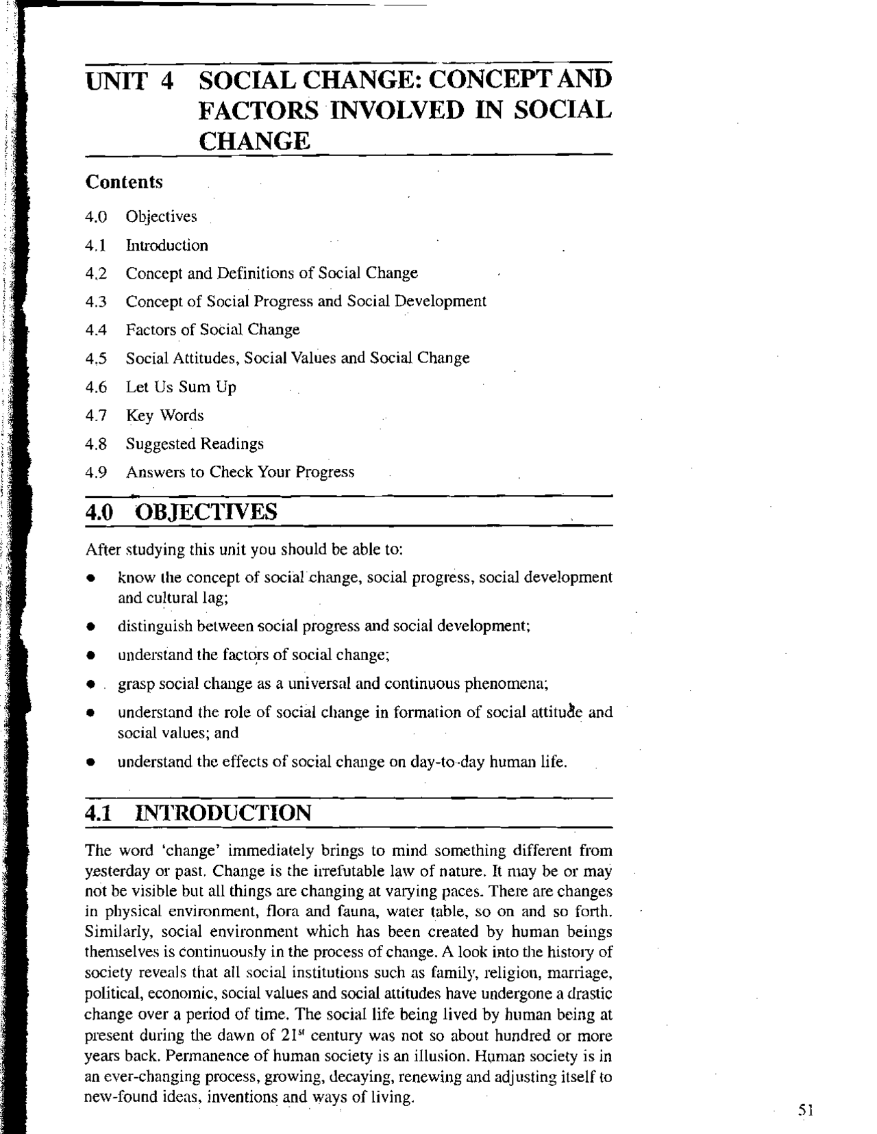 CONCEPT AND FACTORS INVOLVED IN SOCIAL CHANGE | Study notes Social ...