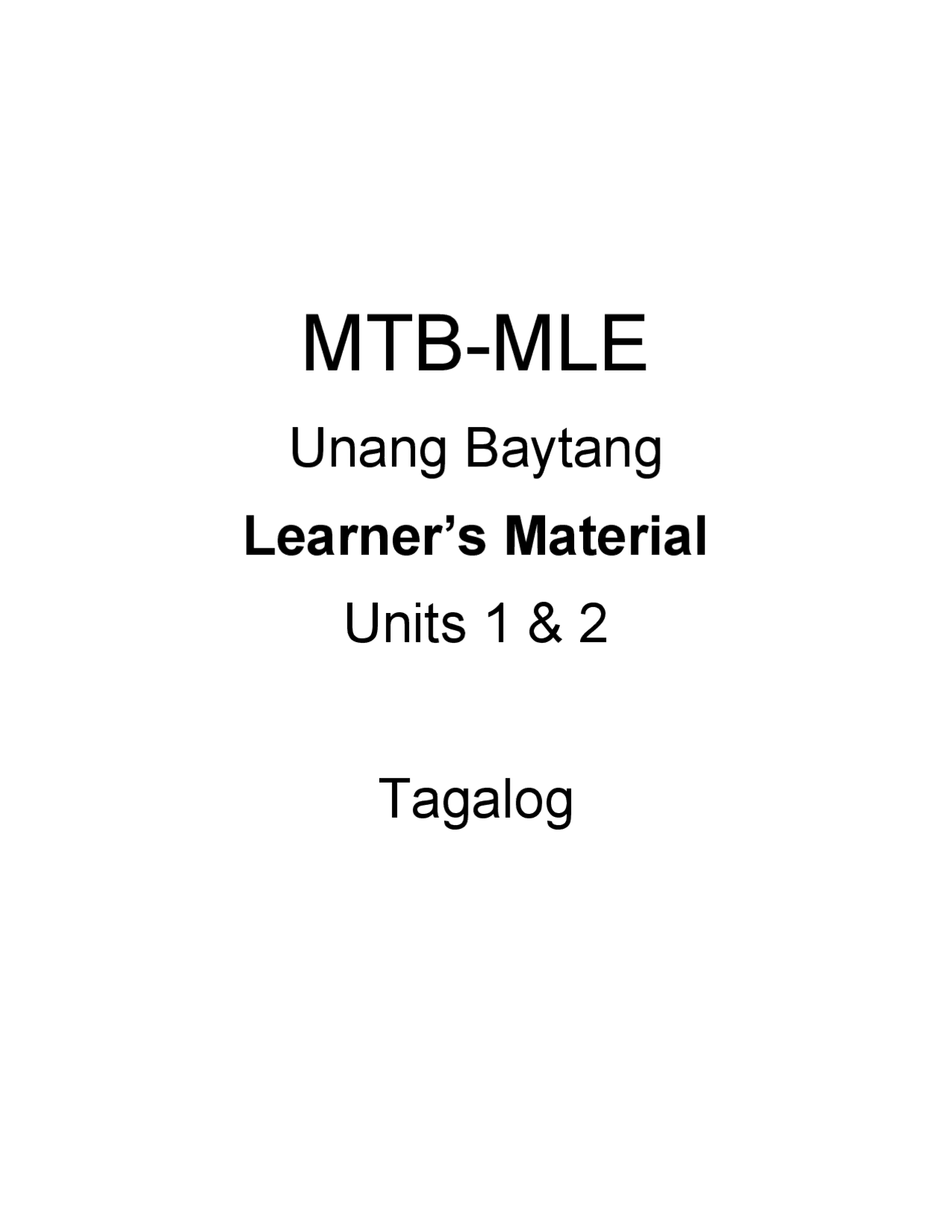 MTB-MLE | Lecture notes Classical Philology - Docsity