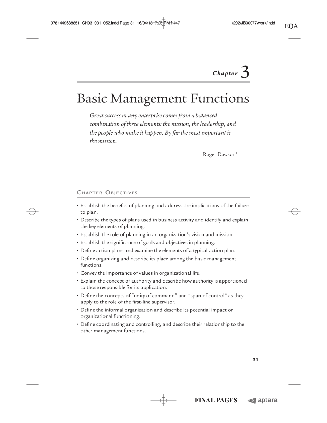 Basic Management Functions Assignments Decision Making Docsity