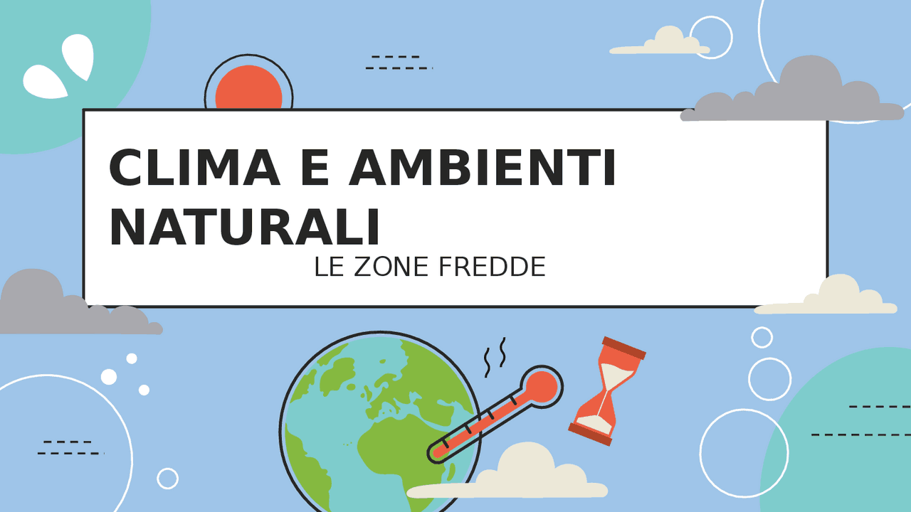 Power point sulle zone fredde | Slide di Geografia - Docsity