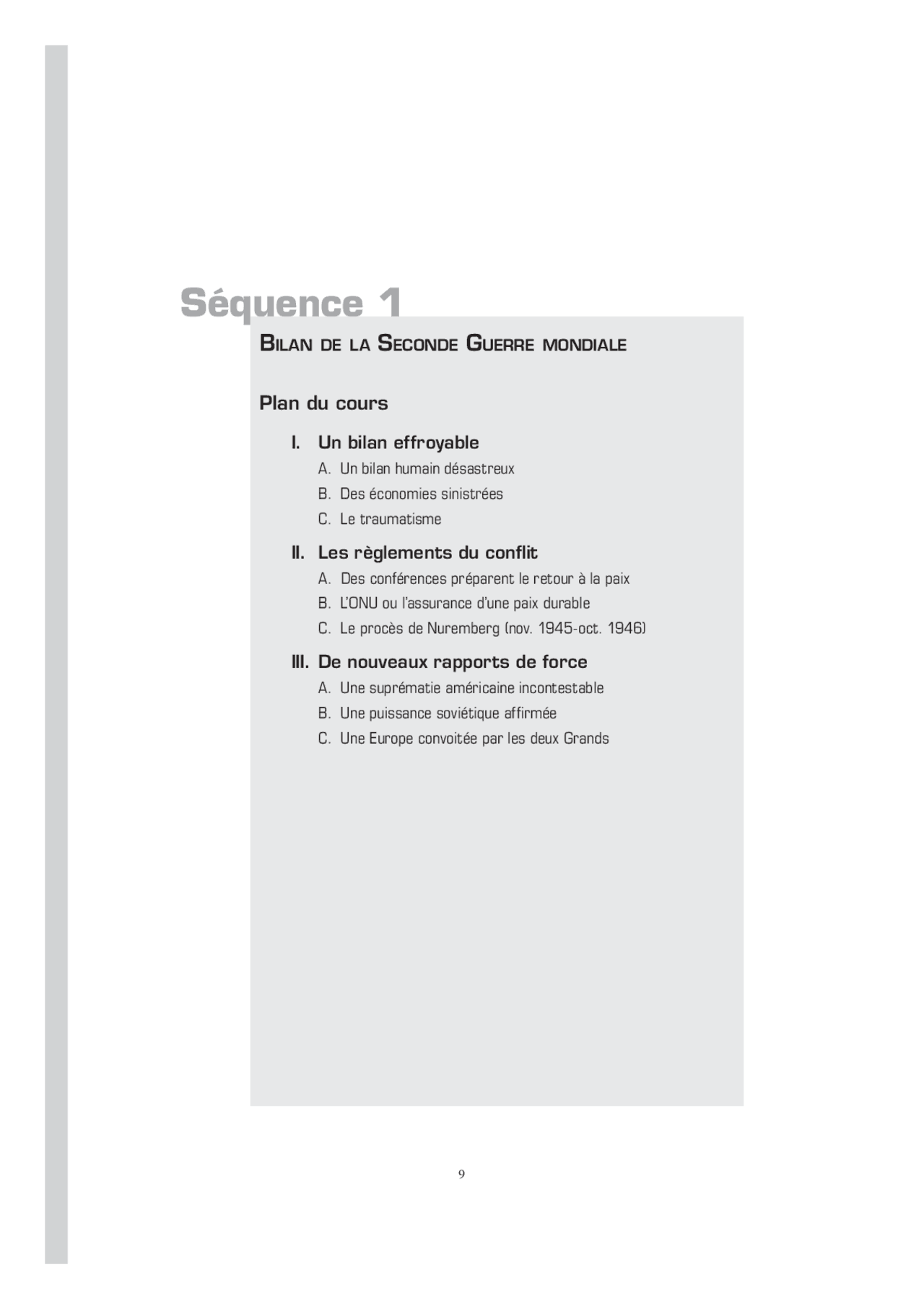 Séquence 1 Slides Histoire Docsity