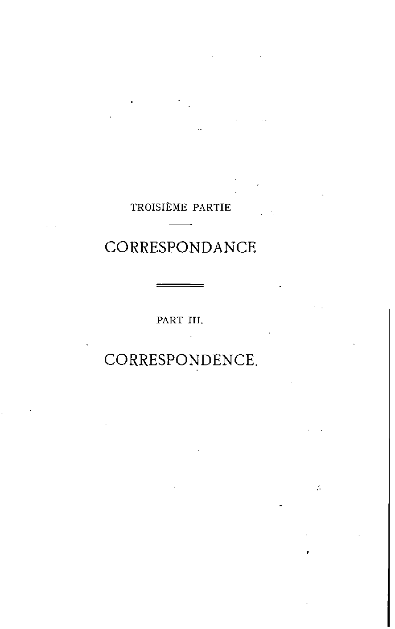 CORRESPONDANCE CORRESPONDENCE. | Guide, Projets, Recherche ...