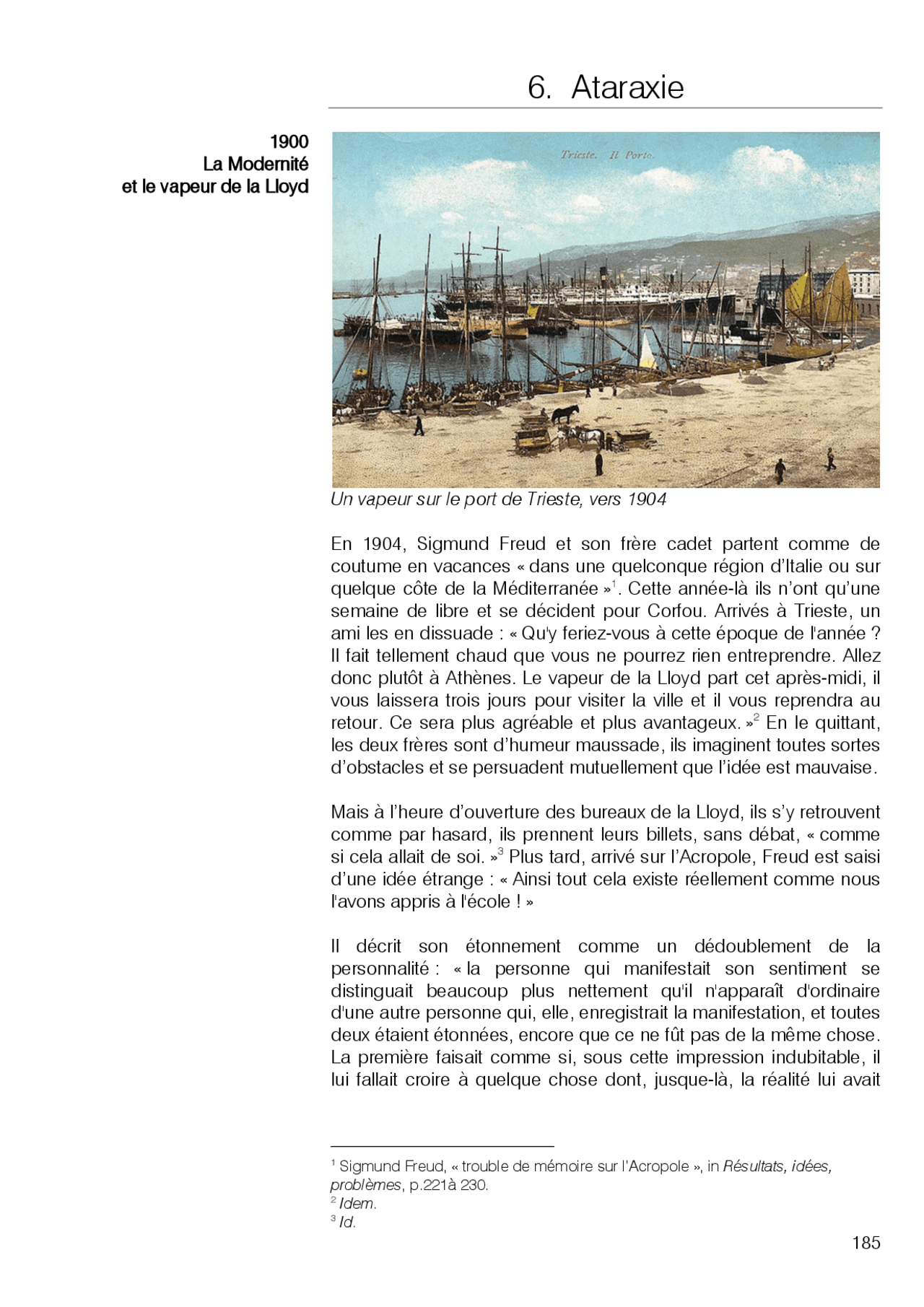 6. Ataraxie | Lectures Architecture | Docsity